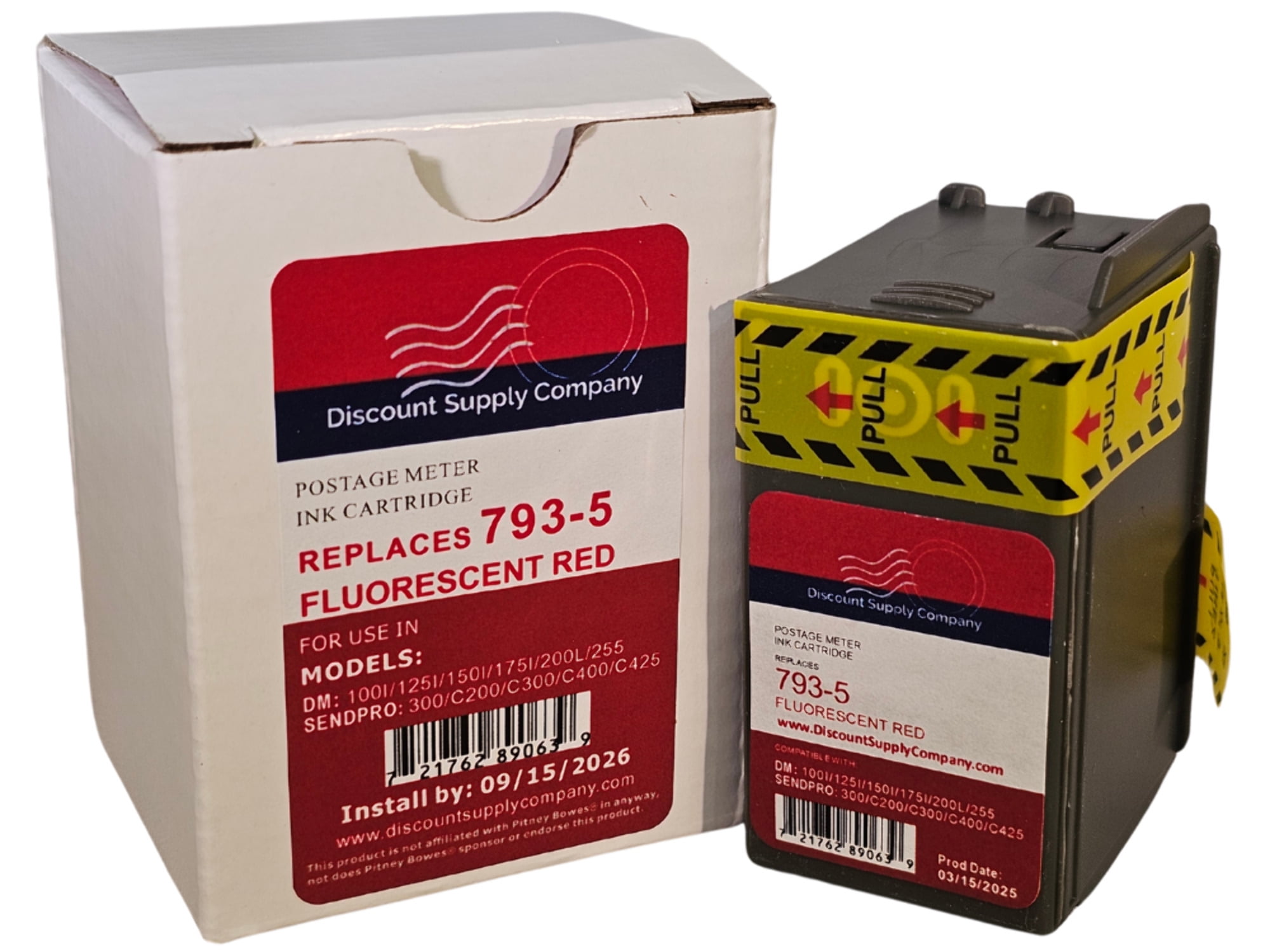 Pitney Bowes 793-5 PB Compatible Ink Cartridge for P700, DM100i, DM125i ...