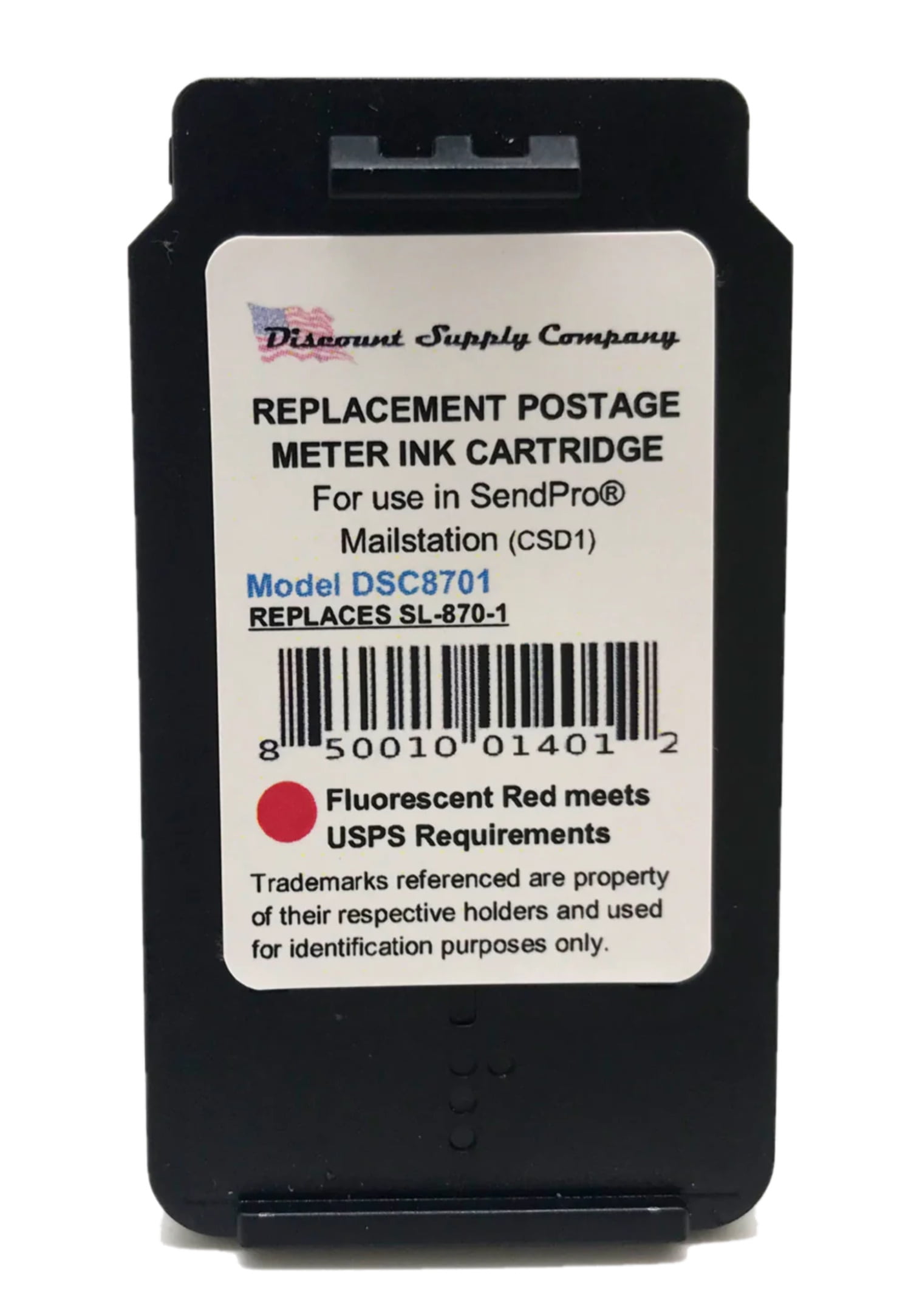 Pitney Bowes Compatible SL-870-1 Red Ink Cartridge for SendPro ...
