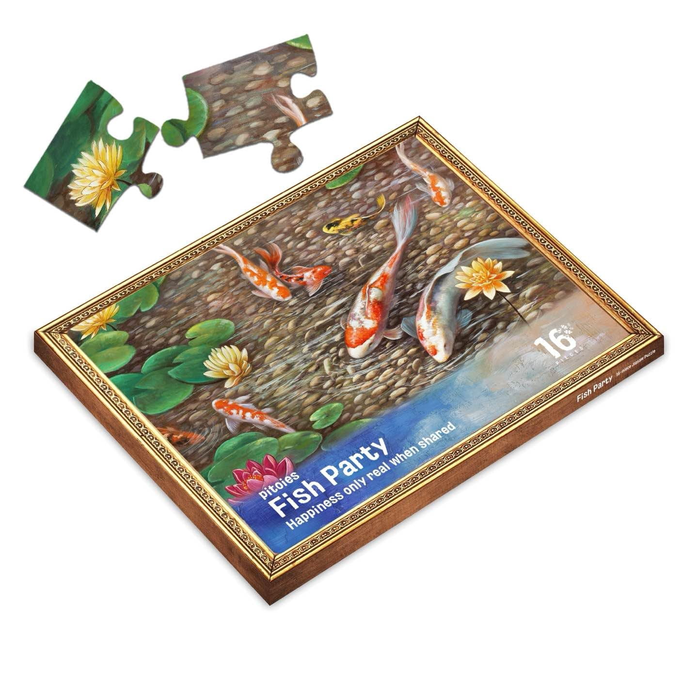 Pitoies Dementia Puzzles 16 Large Piece Jigsaw Puzzles Dementia ...