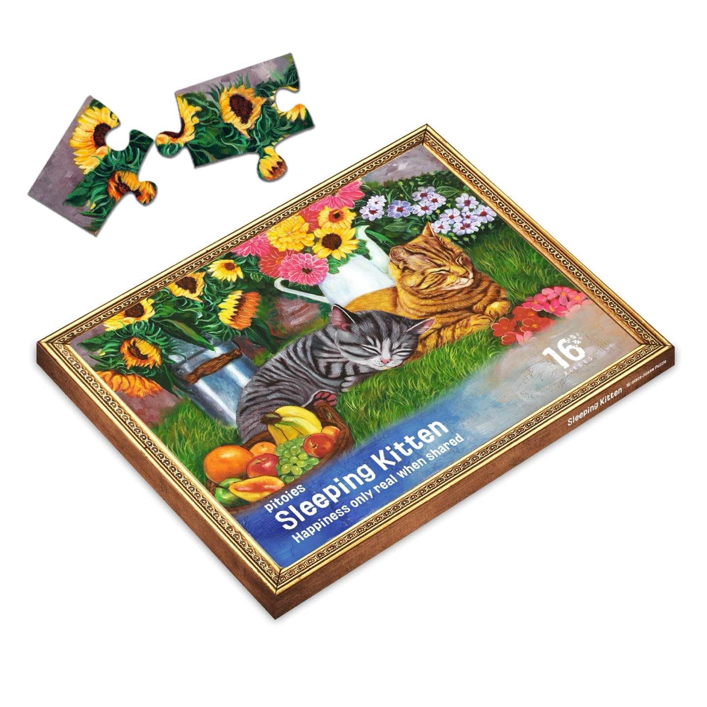 Pitoies Dementia Puzzles 16 Large Piece Jigsaw Puzzles Dementia ...