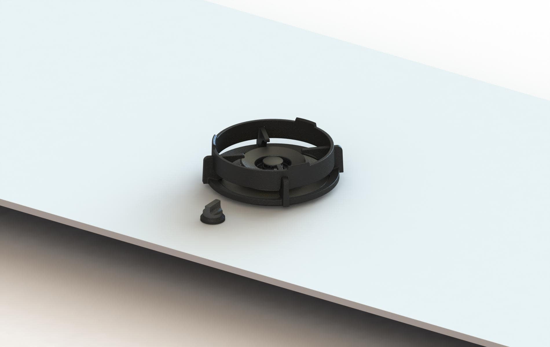 Pitt Cooking 8719743676558 Azuma Series 9" Wide 1 Burner Natural Gas ...