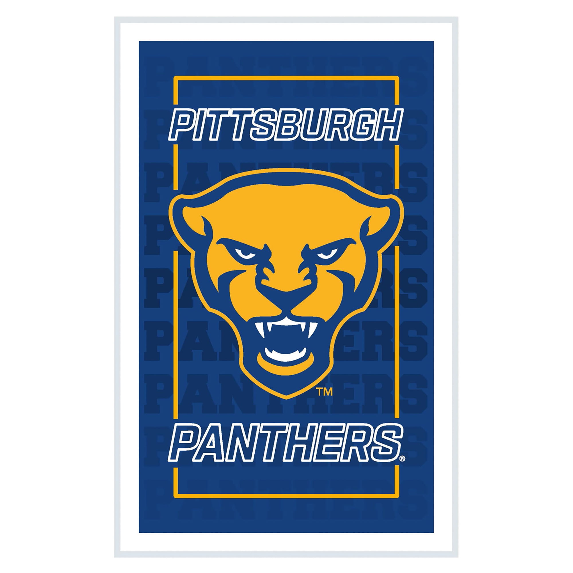 Pitt Panthers 14" x 22" Neolite LED Rectangle Wall Sign - Walmart.com