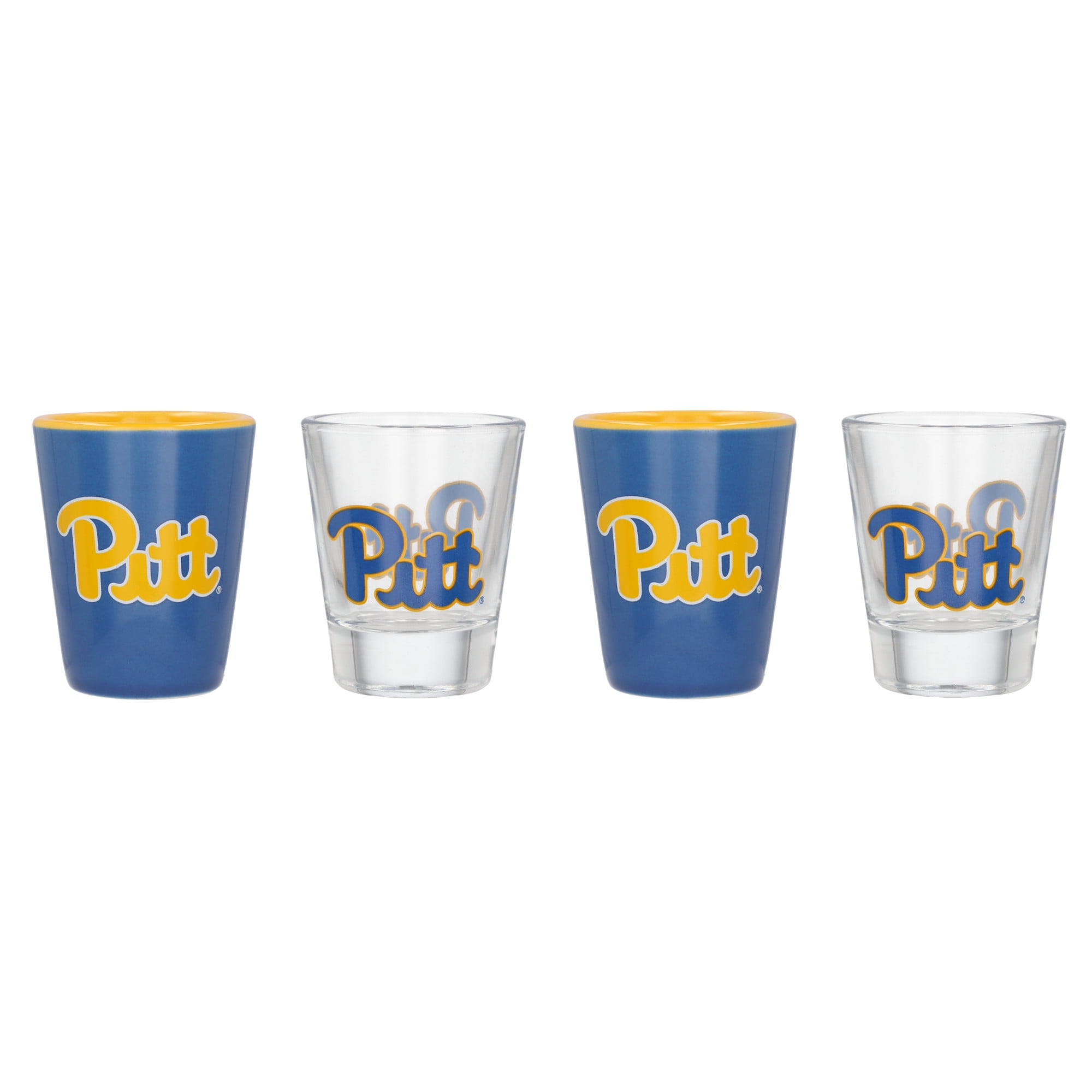 Pitt Panthers Four-Pack Shot Glass Set - Walmart.com