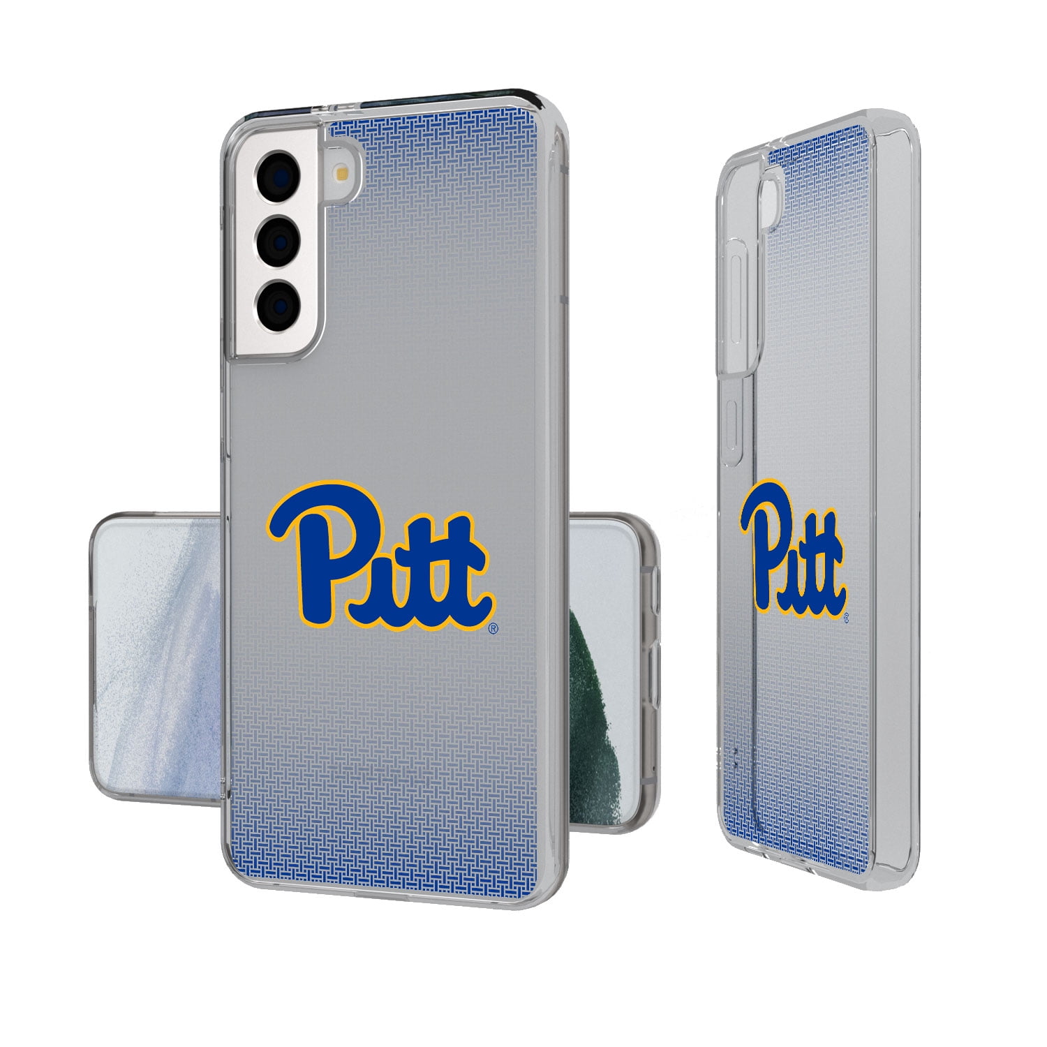 Pitt Panthers Linen Logo Galaxy Clear Case - Walmart.com