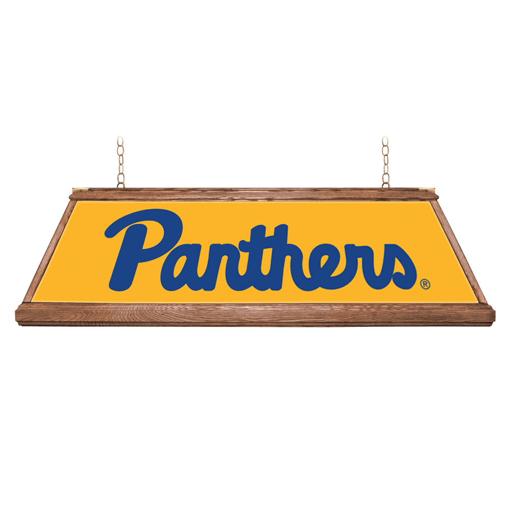 Pitt Panthers: Premium Wood Pool Table Light - Walmart.com