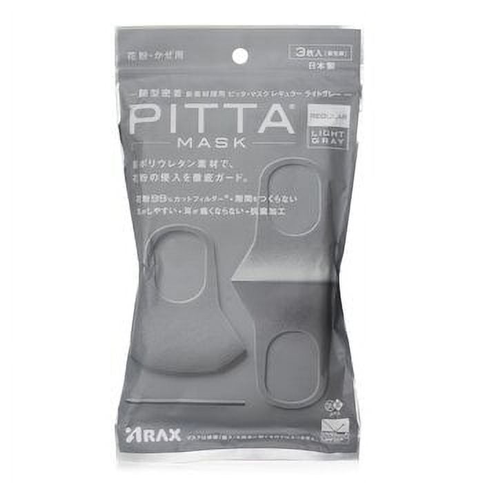 Arax Pitta Mask Regular Sheets - Light Gray - Walmart.com