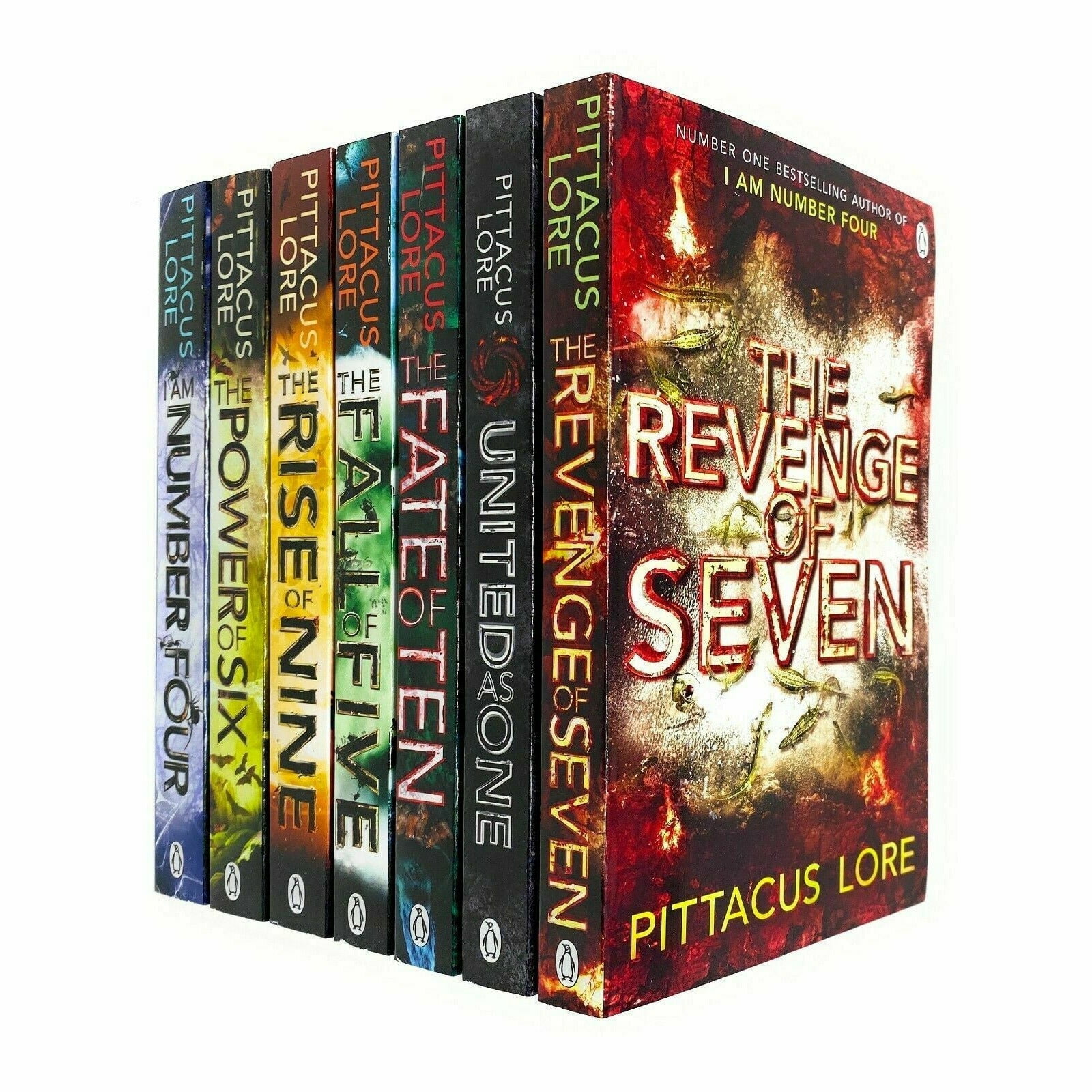 The Lorien Legacies Series 7 Books Set by Pittacus Lore - Ages 13 ...