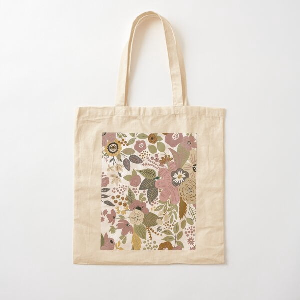 Pitter, Patter, Taupe, Mauve, Vintage, Bunches, Spring, Floral, Flower ...