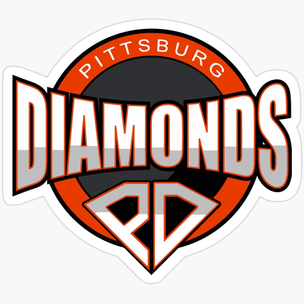 Pittsburg Diamonds Sticker Phone Decal Water Bottle Stickers Car Decals ...
