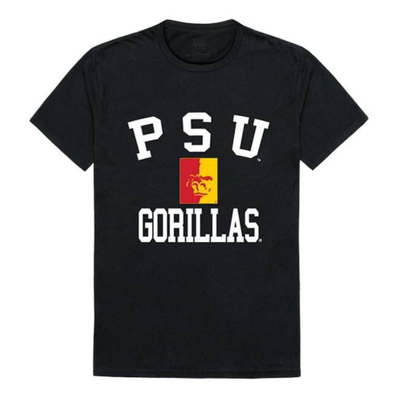 Pittsburg State University Men Arch T-Shirt, Black & White - Extra ...
