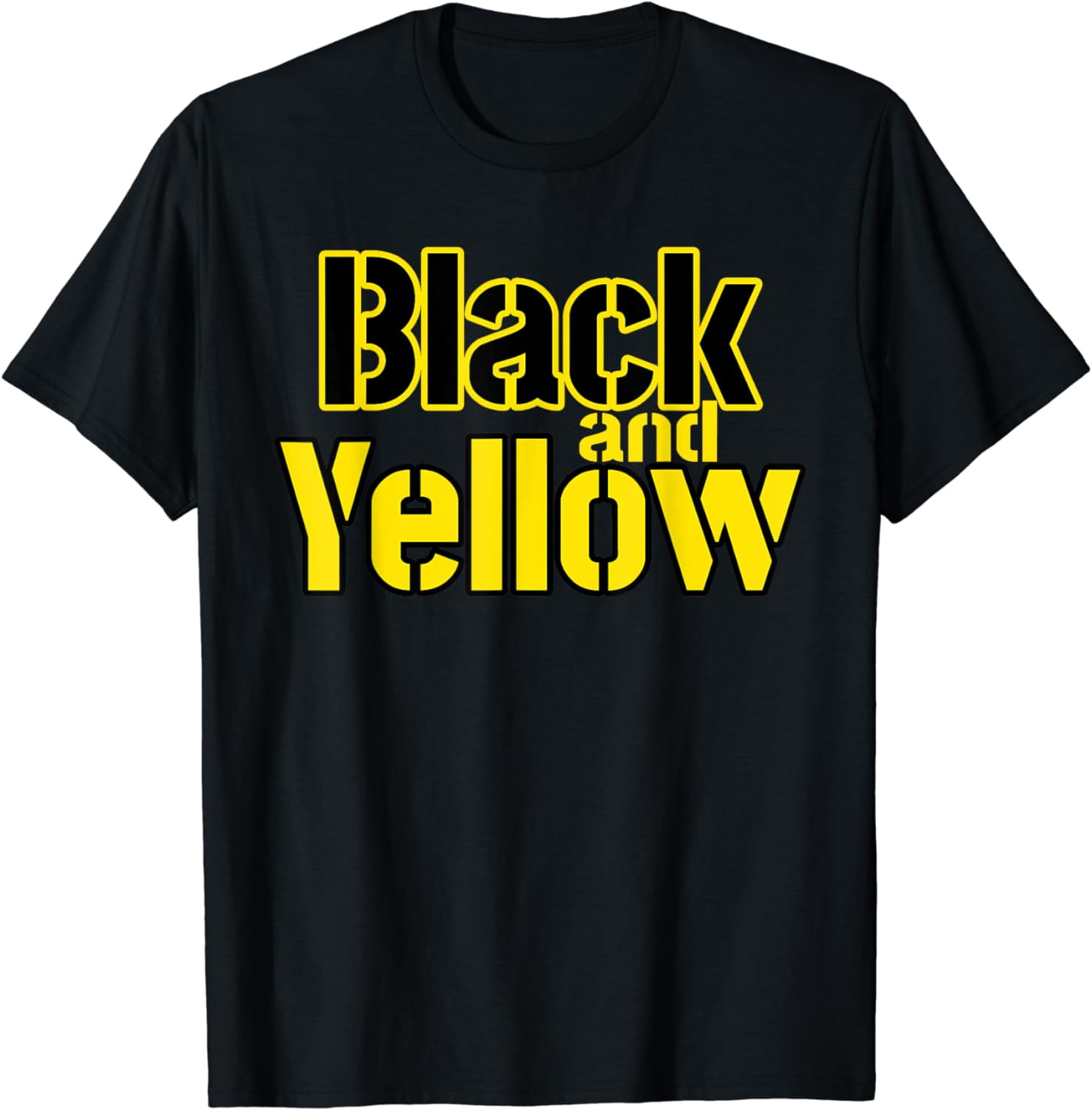 Pittsburgh Black and Yellow Pennsylvania T-Shirt - Walmart.com