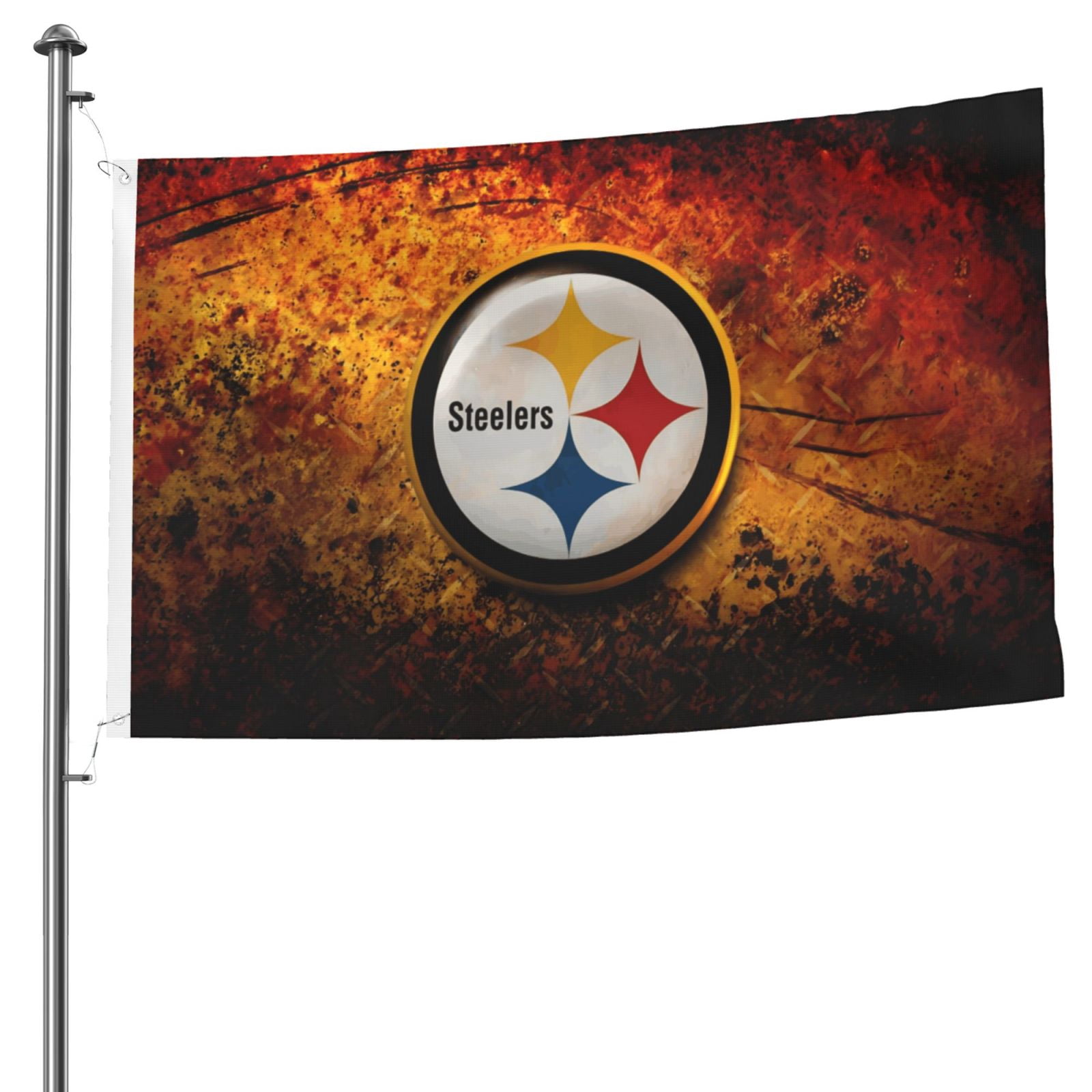 Pittsburgh City Football team flag double-sided 5x8ft flags patio ...