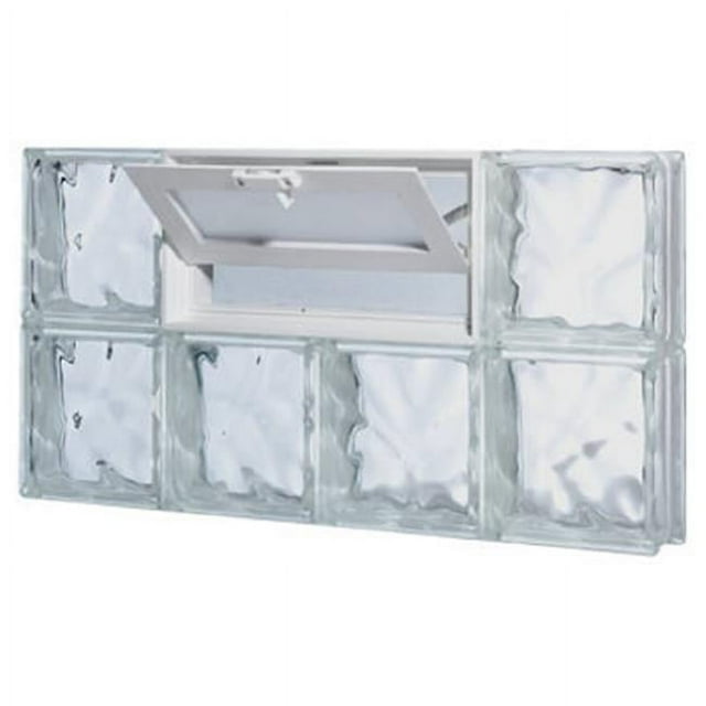 Pittsburgh Corning 102891 32 x 16 in. Decora Vented Glass Block Window ...