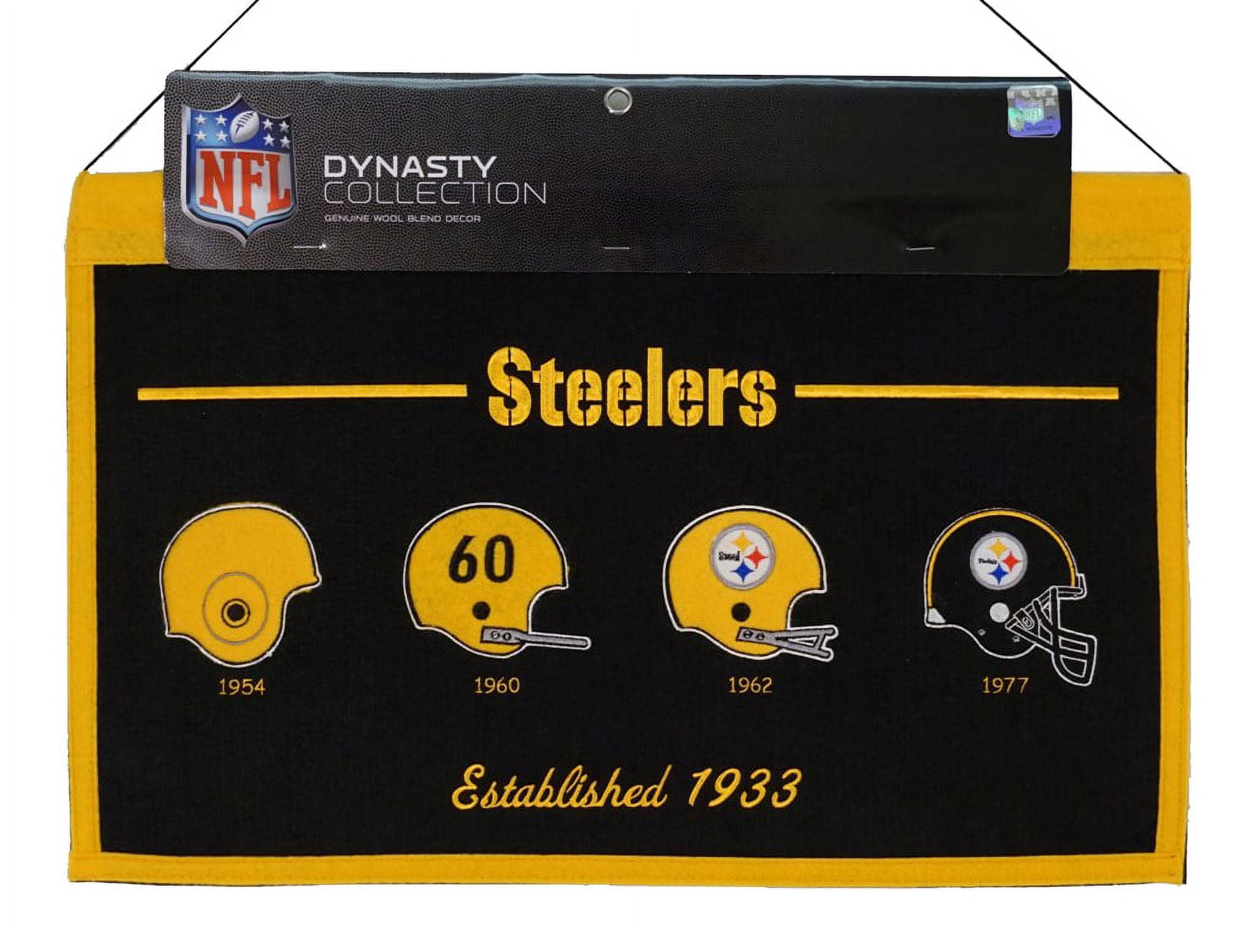 Pittsburgh Football Steelers - Featuring Logos from 1954, 1960, 1962 ...
