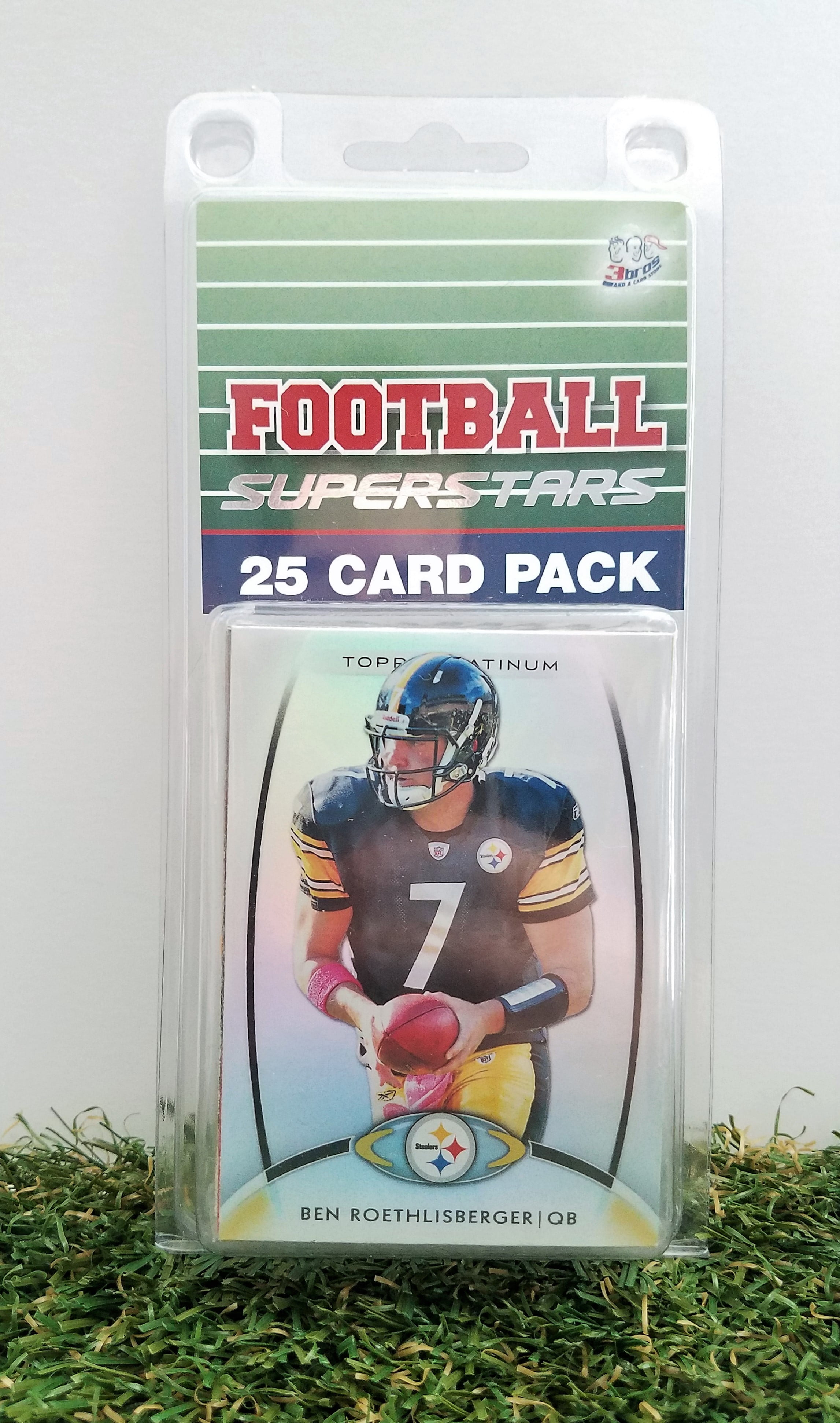 Pittsburgh Football Team- (10) Card Pack NFL Football Different ...