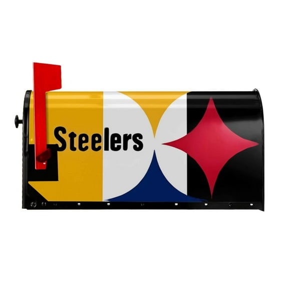Pittsburgh Football Team Magnetic Cute Mailbox Cover, Weatherproof and ...