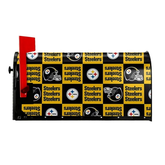 Pittsburgh Football Team Magnetic Cute Mailbox Cover, Weatherproof and ...