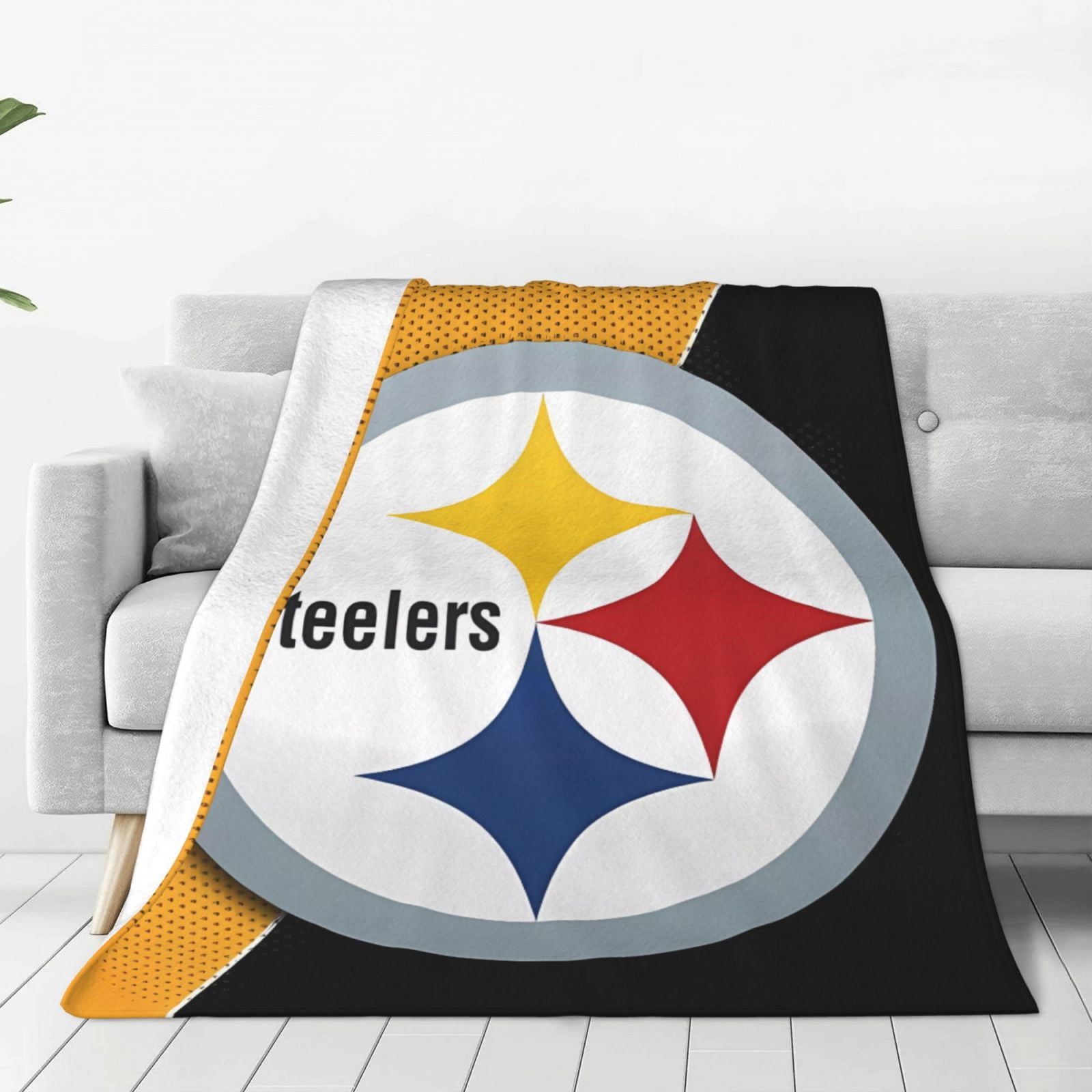 Pittsburgh Football Team-Themed Ultra-Soft Micro Fleece Blanket - Micro ...