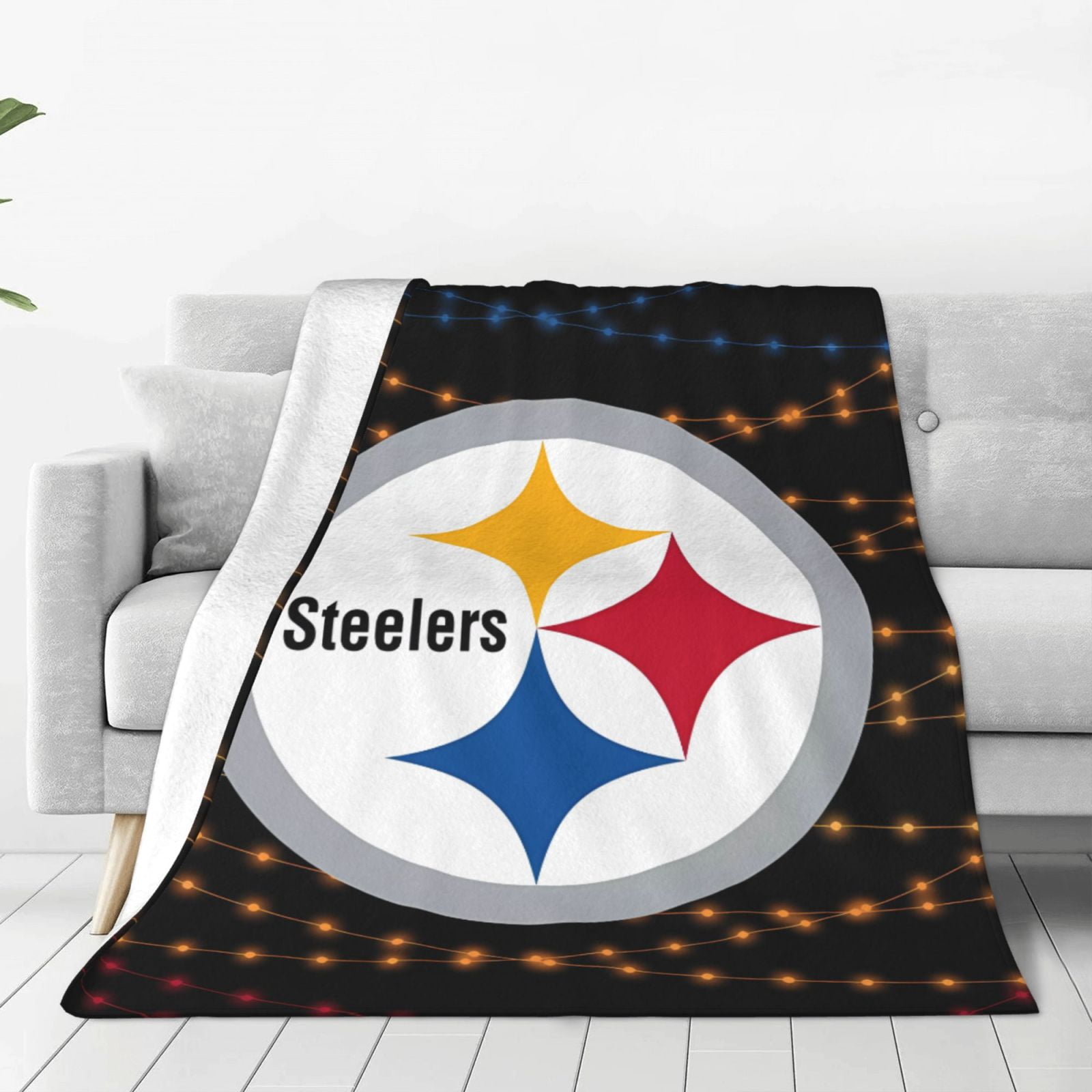 Pittsburgh Football Team-Themed Ultra-Soft Micro Fleece Blanket - Micro ...