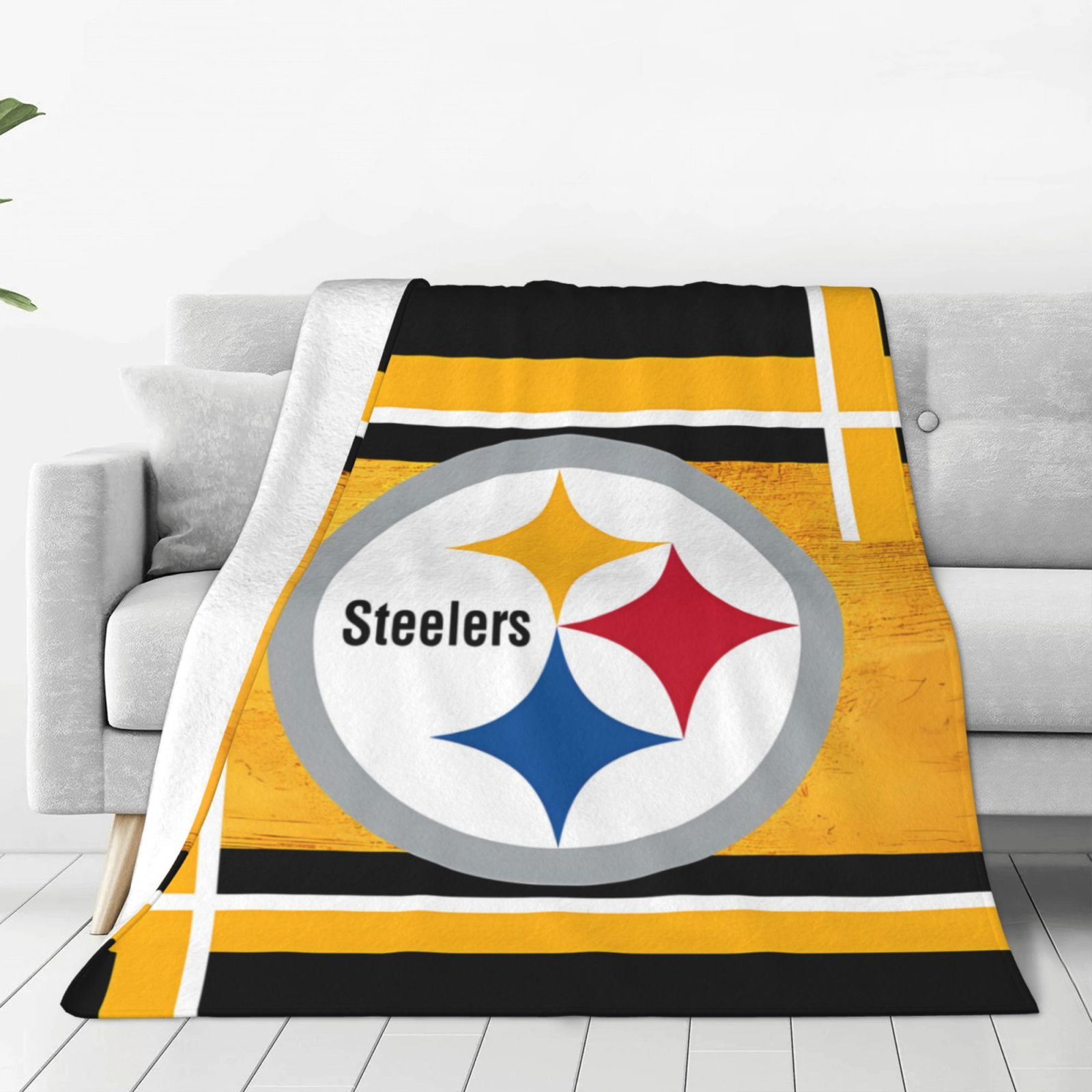 Pittsburgh Football Team-Themed Ultra-Soft Micro Fleece Blanket - Micro ...