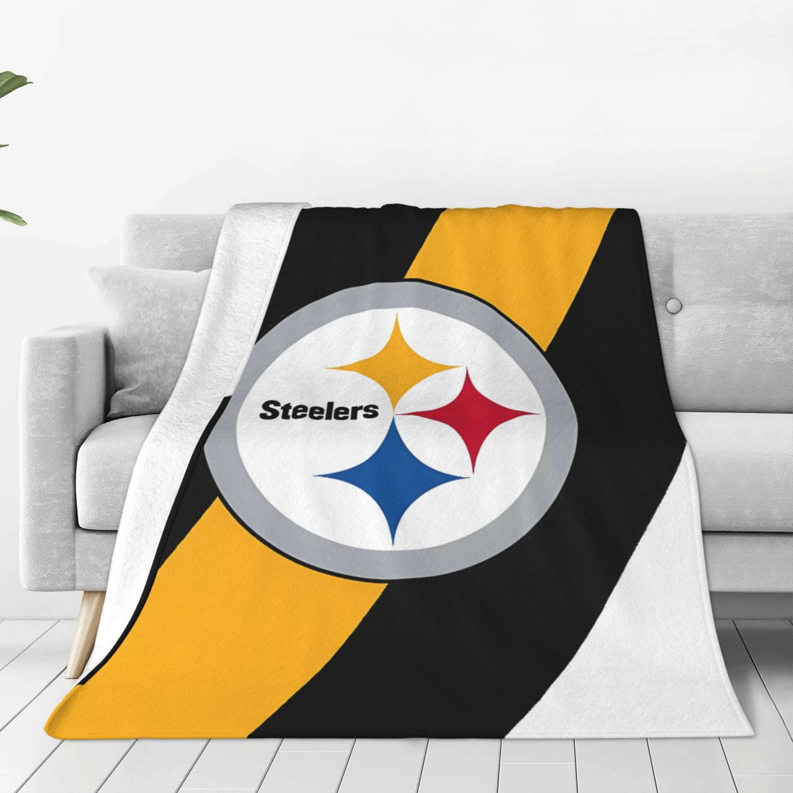 Pittsburgh Football Team-Themed Ultra-Soft Micro Fleece Blanket - Micro ...