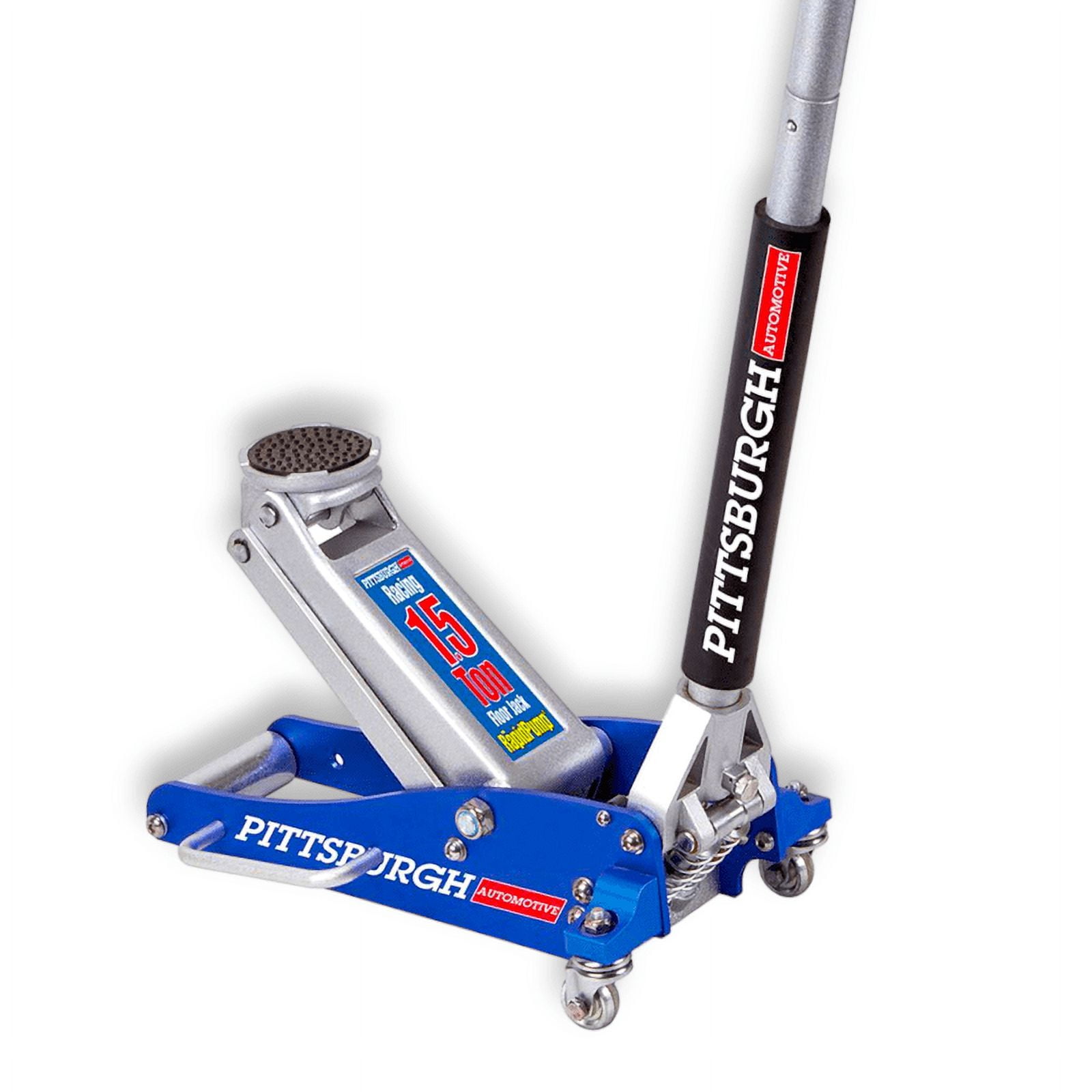 Pittsburgh Jack Floor 1.5 Ton 3000 lb Car Lift Low Profile Rapid Pump ...