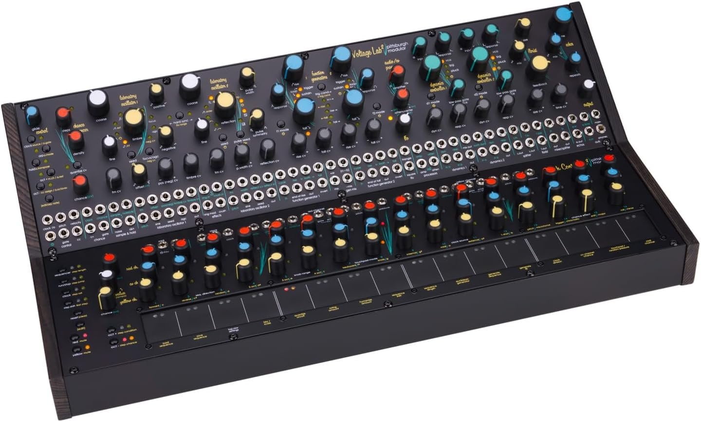 Pittsburgh Modular Voltage Lab 2 Semi-Modular Synthesizer with Touch ...