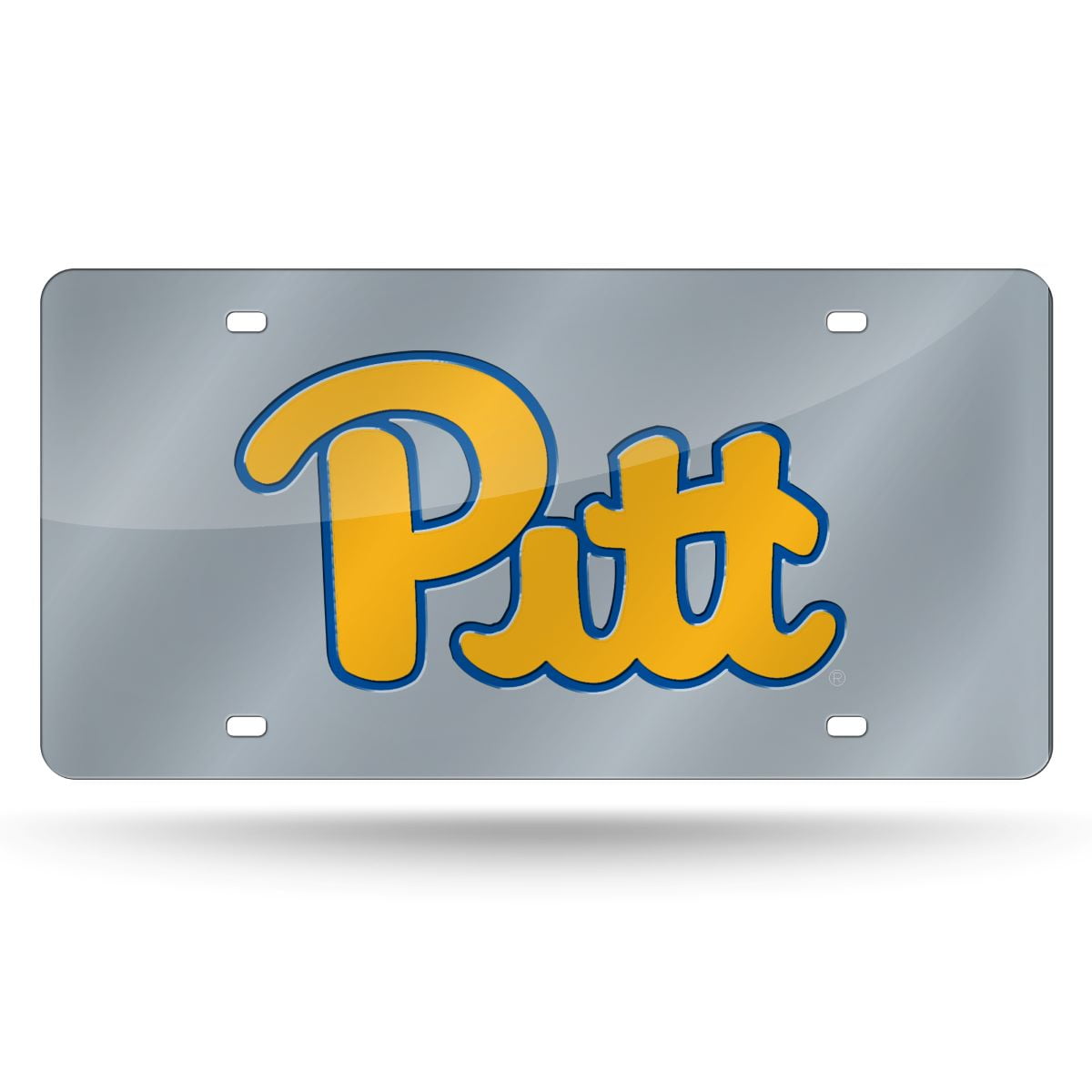 Pittsburgh PITT Panthers Mirrored Laser Cut License Plate Laser Tag ...