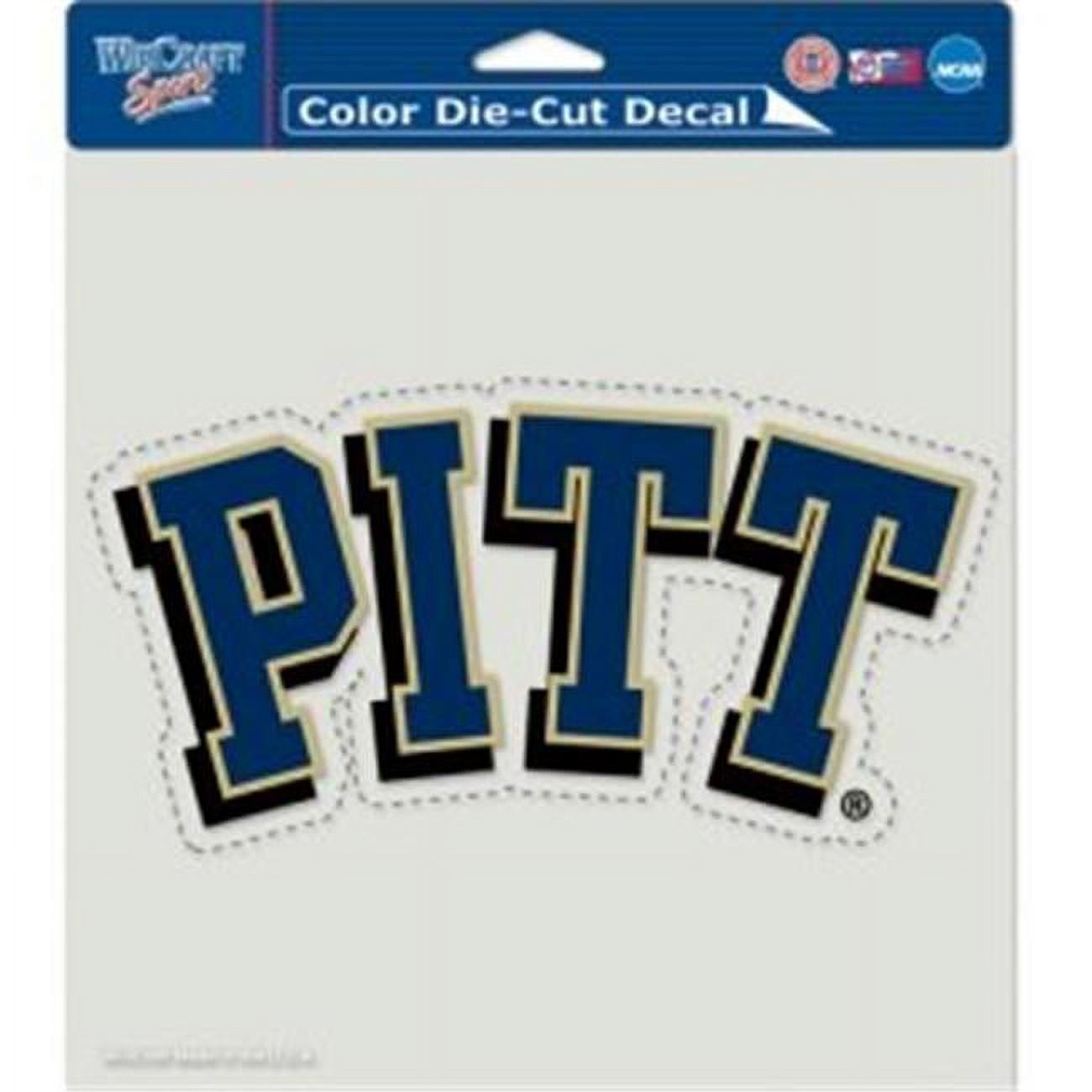 Pitt Panthers Official NCAA 8 inch x 8 inch Die Cut Car Decal by ...