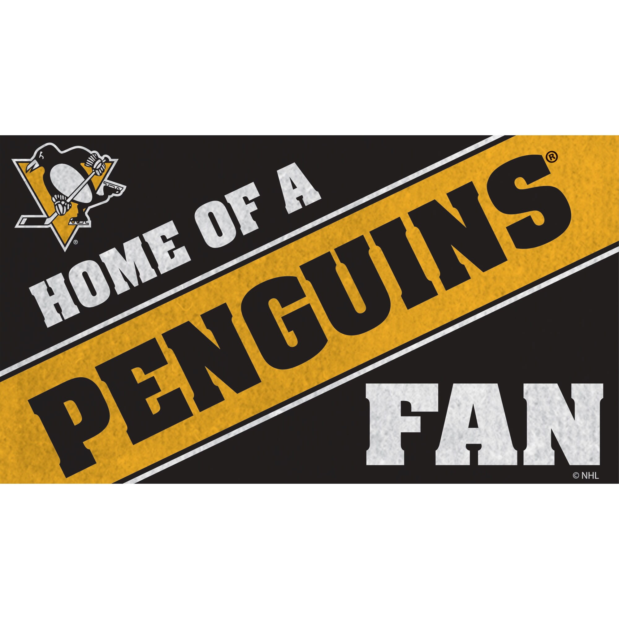 Pittsburgh Penguins 18" x 30" Team Turf Mat - Walmart.com
