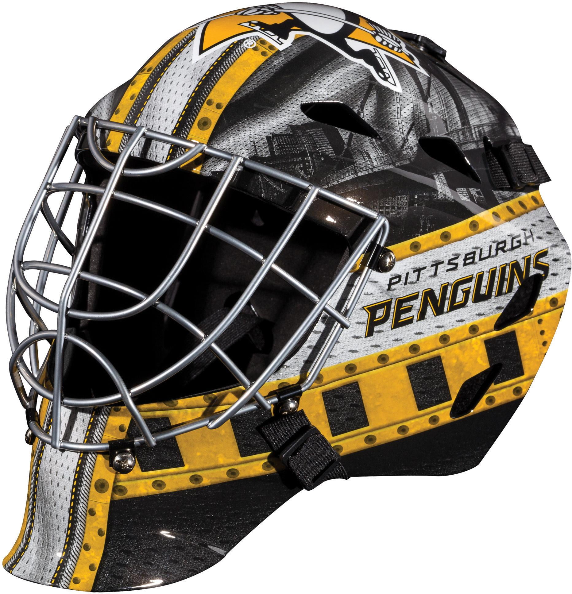 Pittsburgh Penguins Unsigned Franklin Sports Replica Full-Size Goalie ...