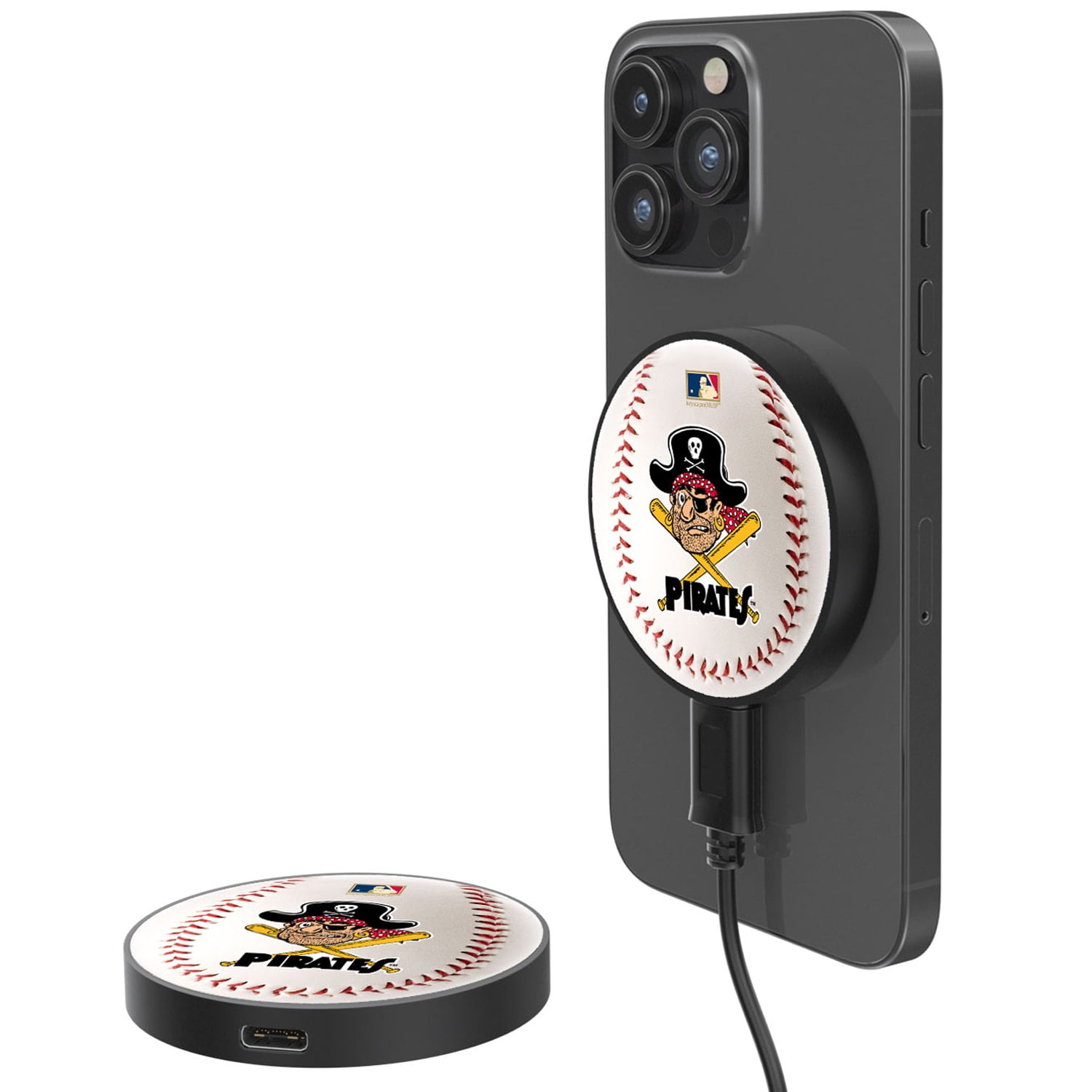 Pittsburgh Pirates 10-Watt Baseball Cooperstown Collection Wireless ...