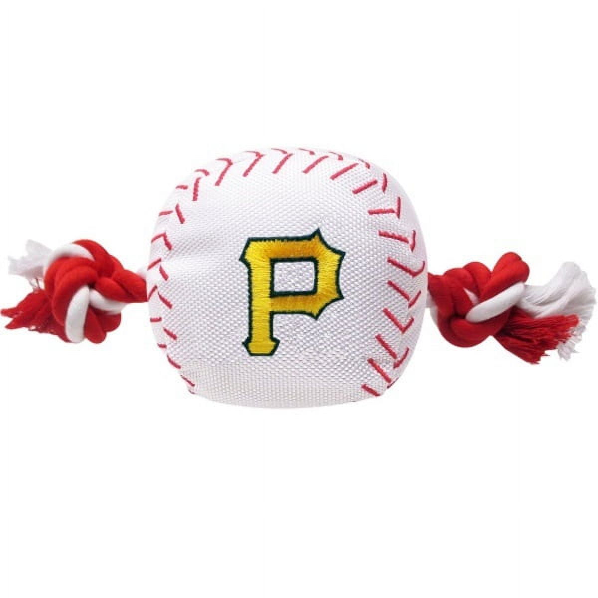 Pets First Pittsburgh Pirates Nylon Baseball Rope Tug Toy - Walmart.com