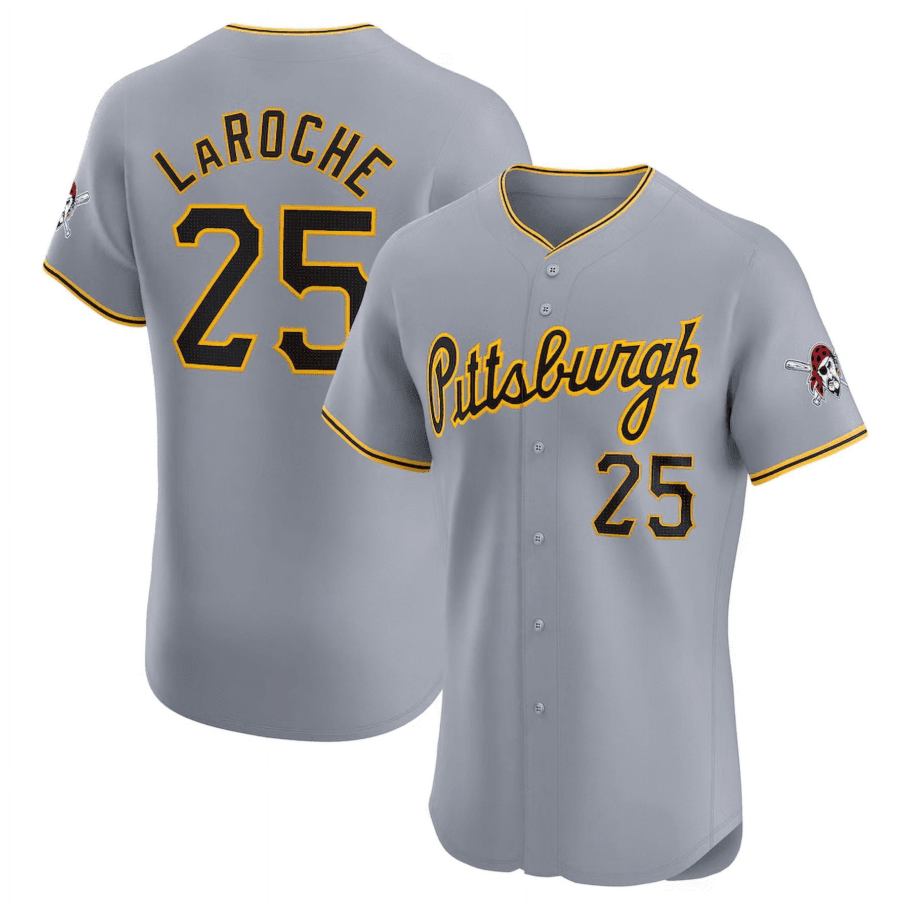 Pirates Shirt Adam LaRoche#25 Baseball Team Sports Home Limited ...
