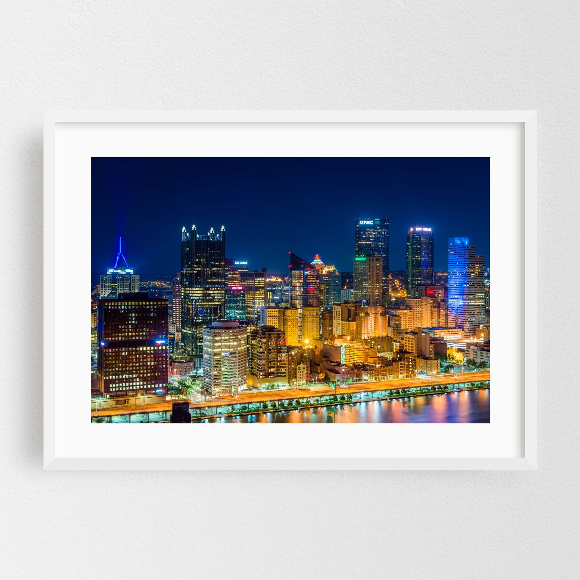 The Pittsburgh Skyline from Mount Washington - Pittsburgh Pennsylvania ...
