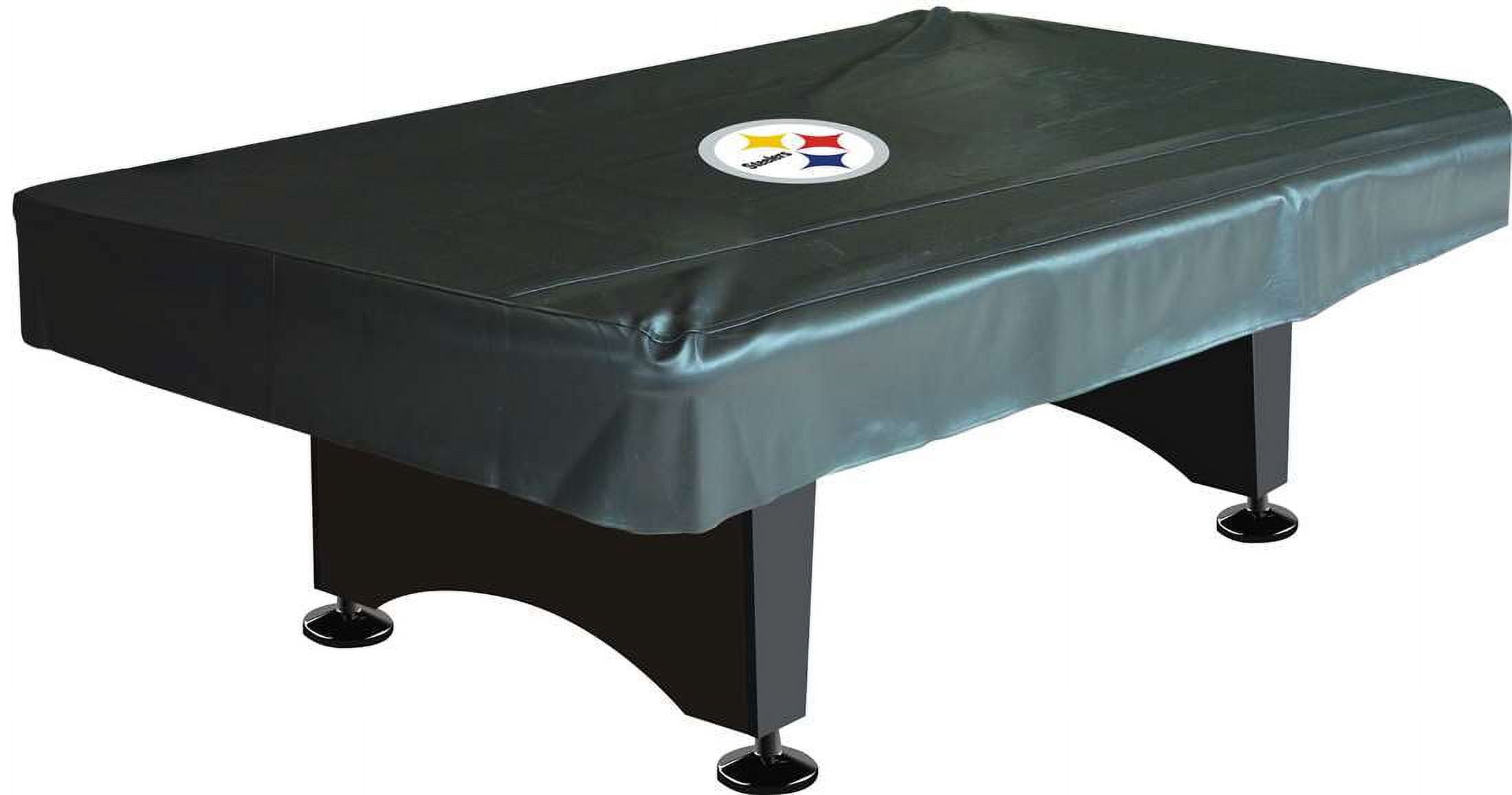 Pittsburgh Steelers 8' Deluxe Pool Table Cover - Walmart.com