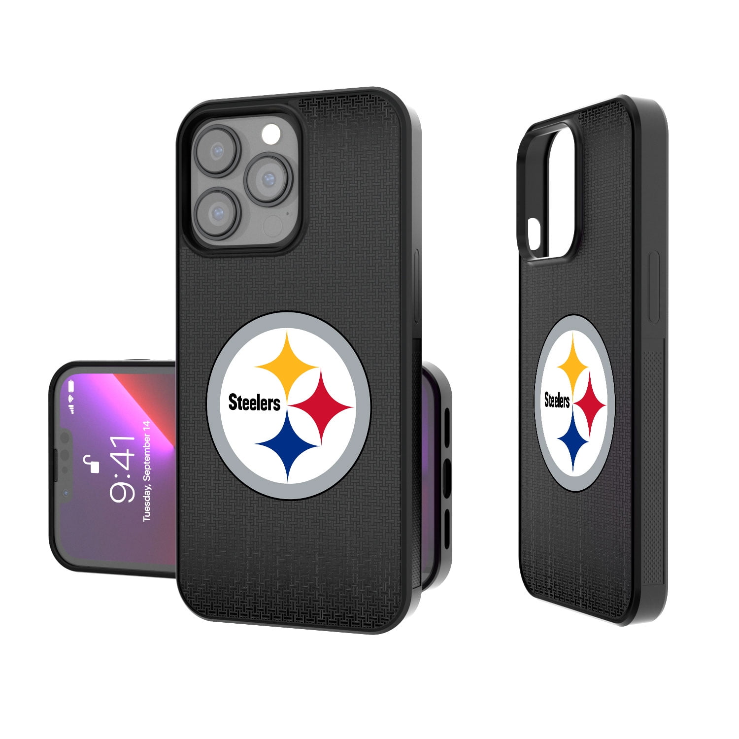 Pittsburgh Steelers Linen Logo iPhone Bump Case - Walmart.com