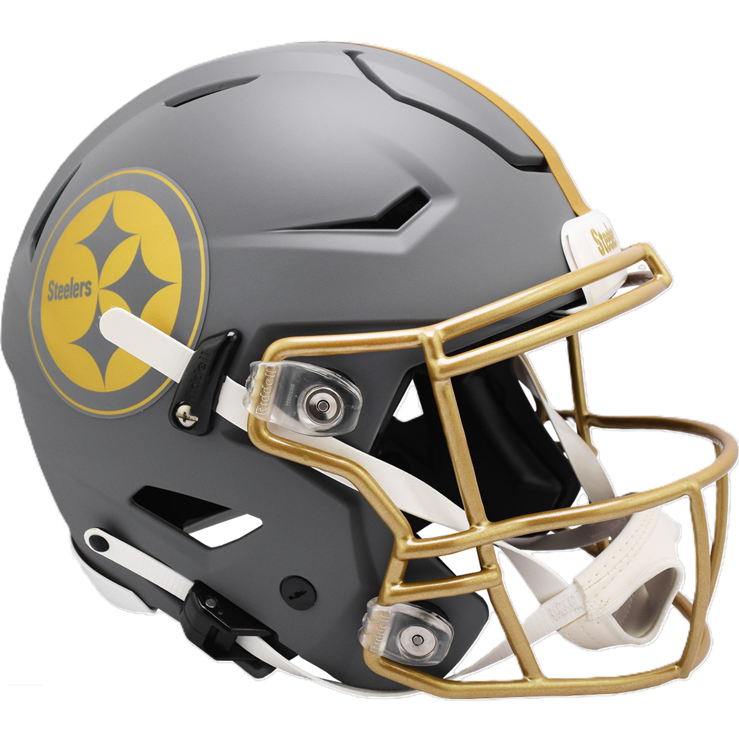 Pittsburgh Steelers Slate Riddell NFL Authentic Speedflex Full Size ...