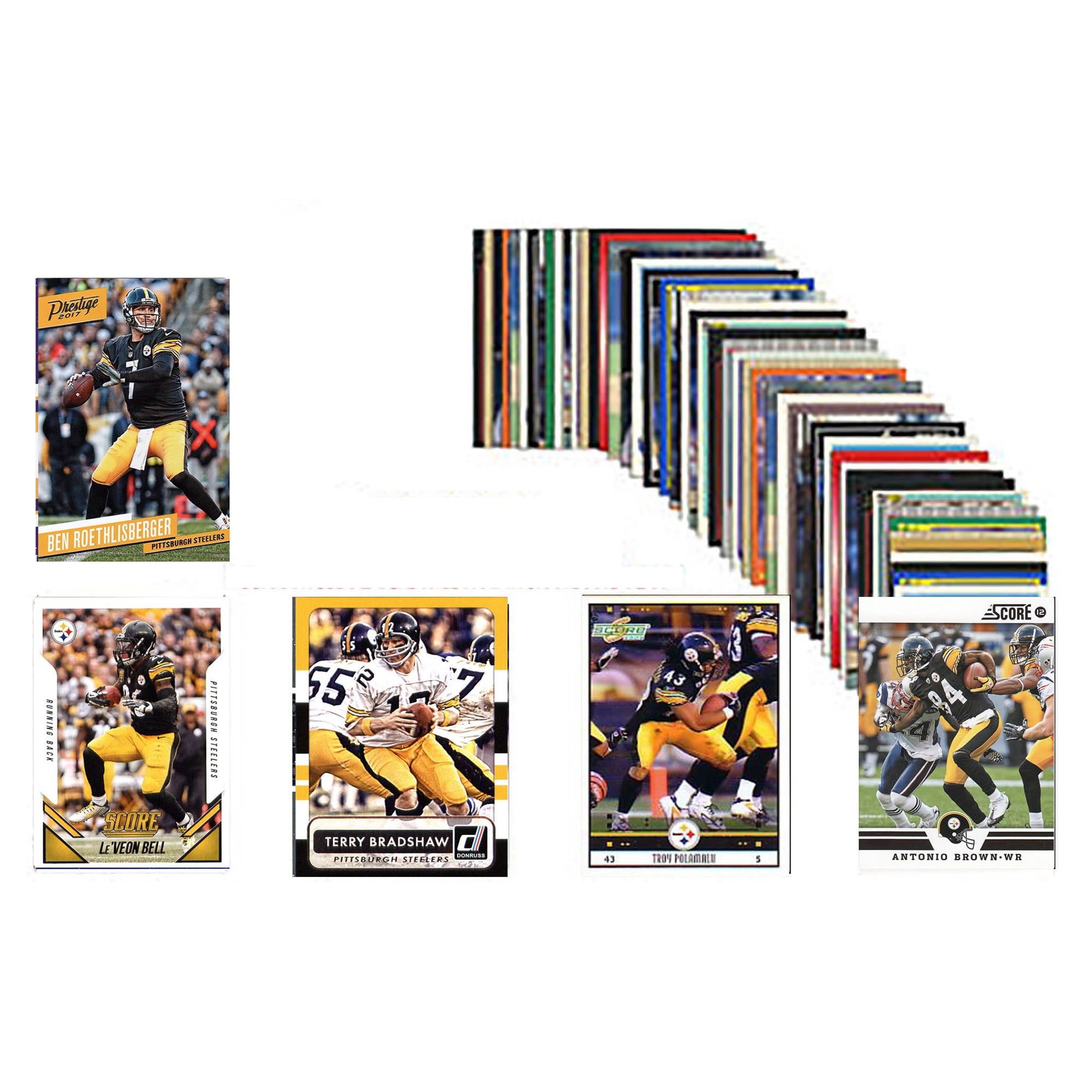 Pittsburgh Steelers Trading Card 50-Count Set - Walmart.com