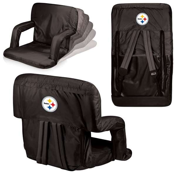Pittsburgh Steelers Ventura Reclining Stadium Seat - Walmart.com