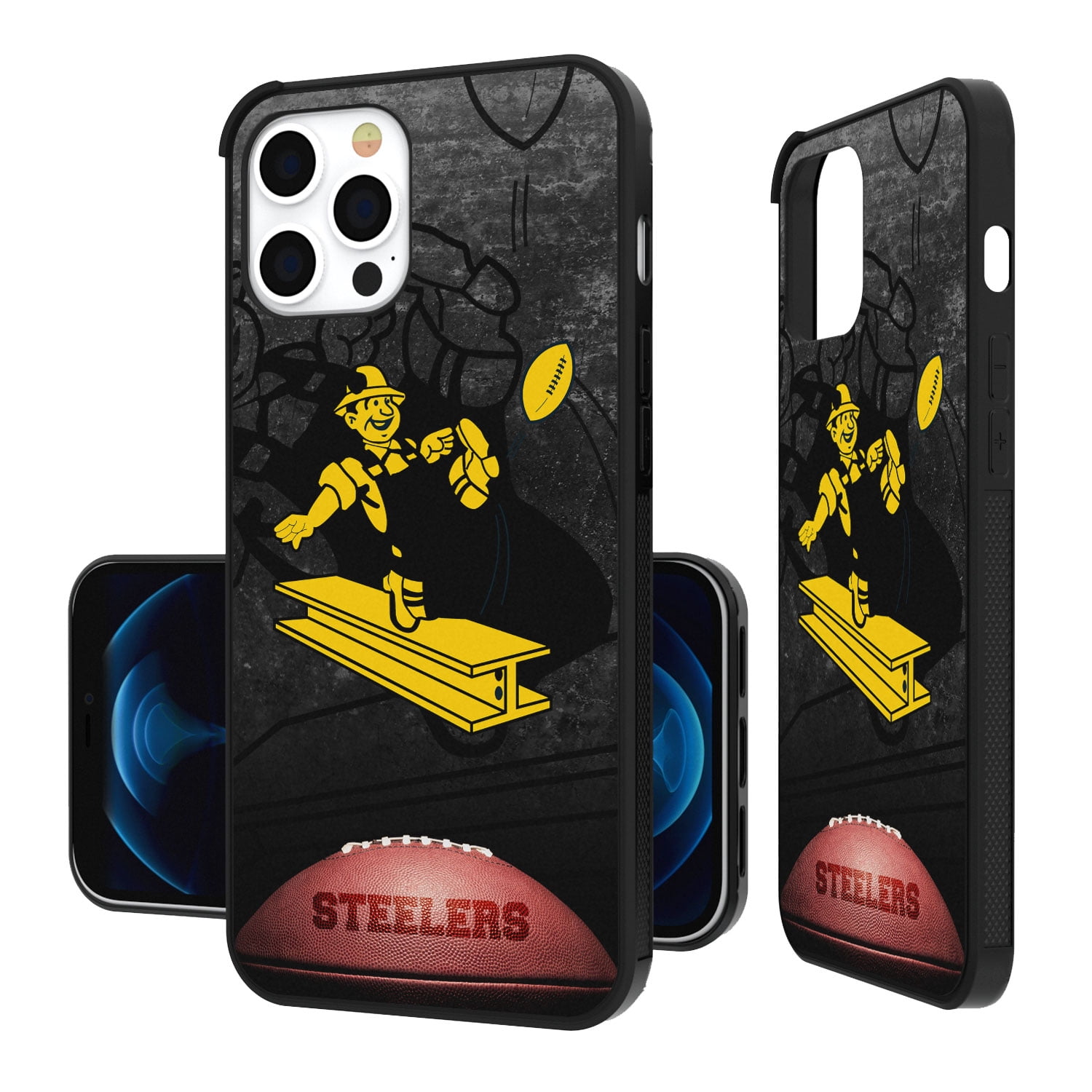Pittsburgh Steelers iPhone Legendary Design Bump Case - Walmart.com