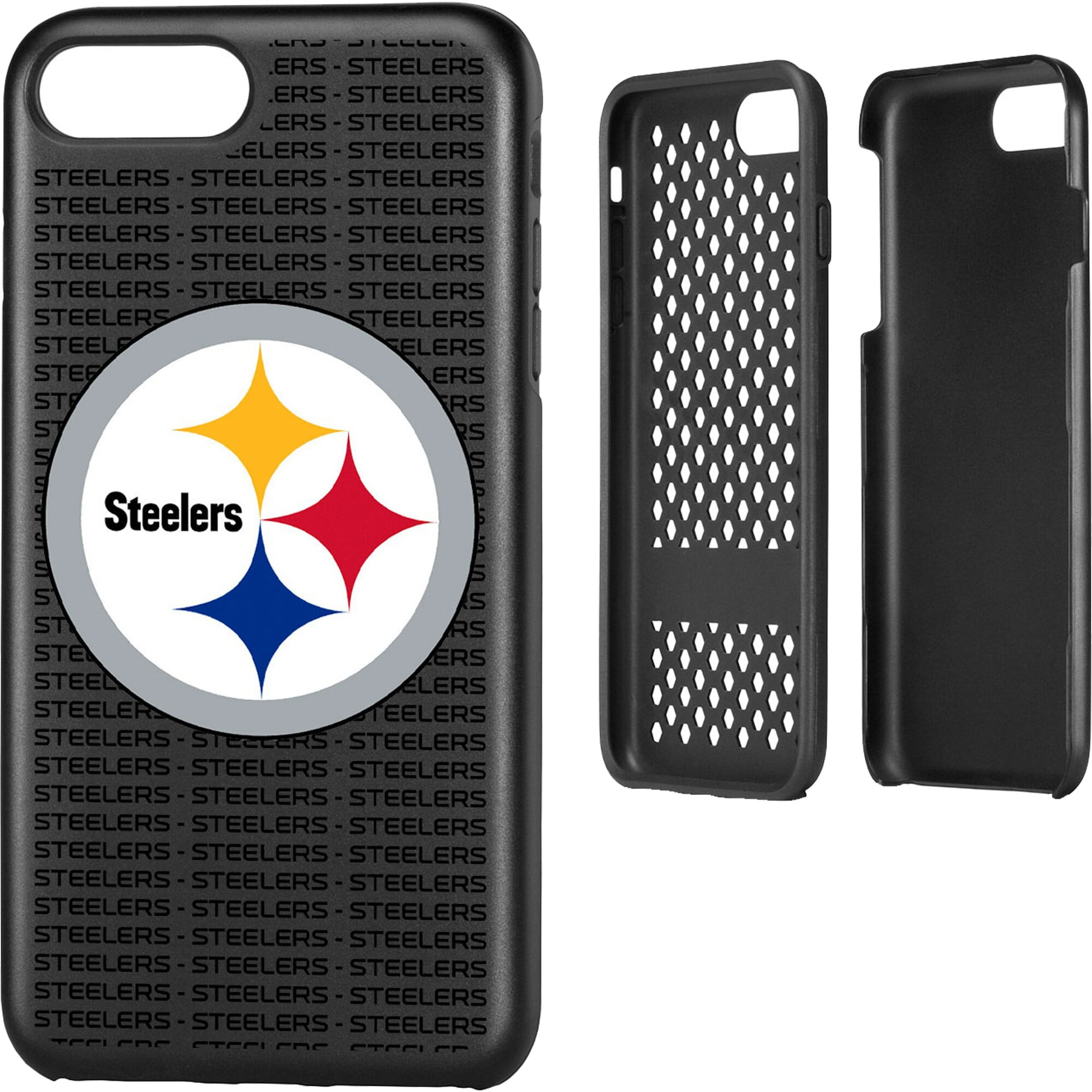 Pittsburgh Steelers iPhone Rugged Case with Text Design - Walmart.com