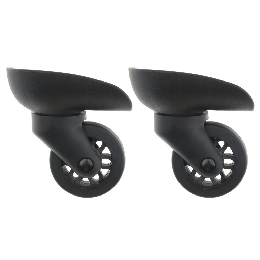 Pitycbo 1 Pair Luggage Wheels Replacement Universal Trolley Fixed ...