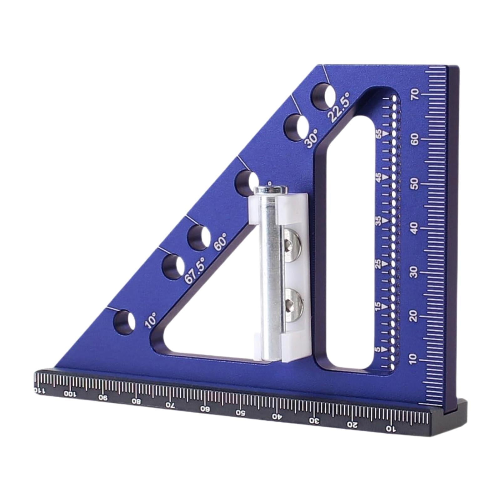 Pitycbo 3D Multi Angle Measuring Ruler Compact 22.5-90 Degree for ...