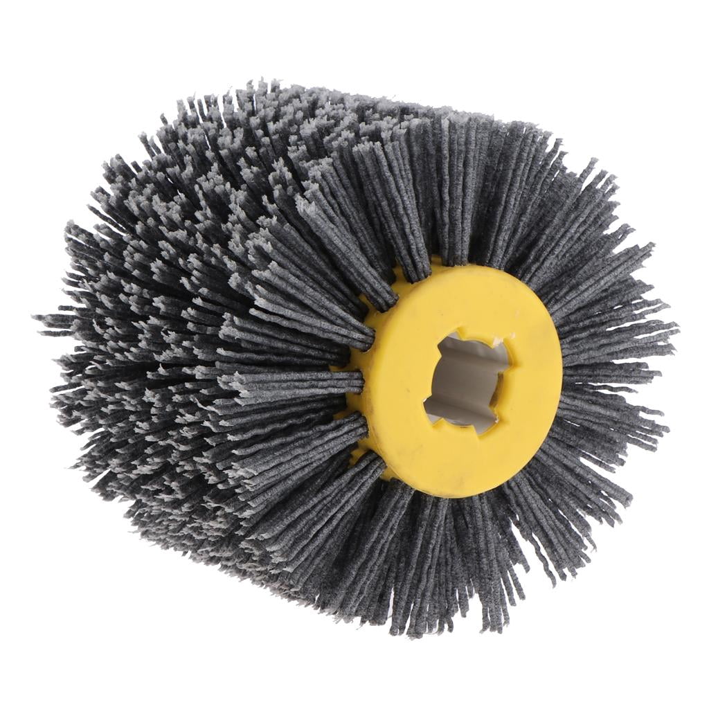 Pitycbo Abrasive Wire Drawing Wheel Burnishing Drum Wood Floor ...