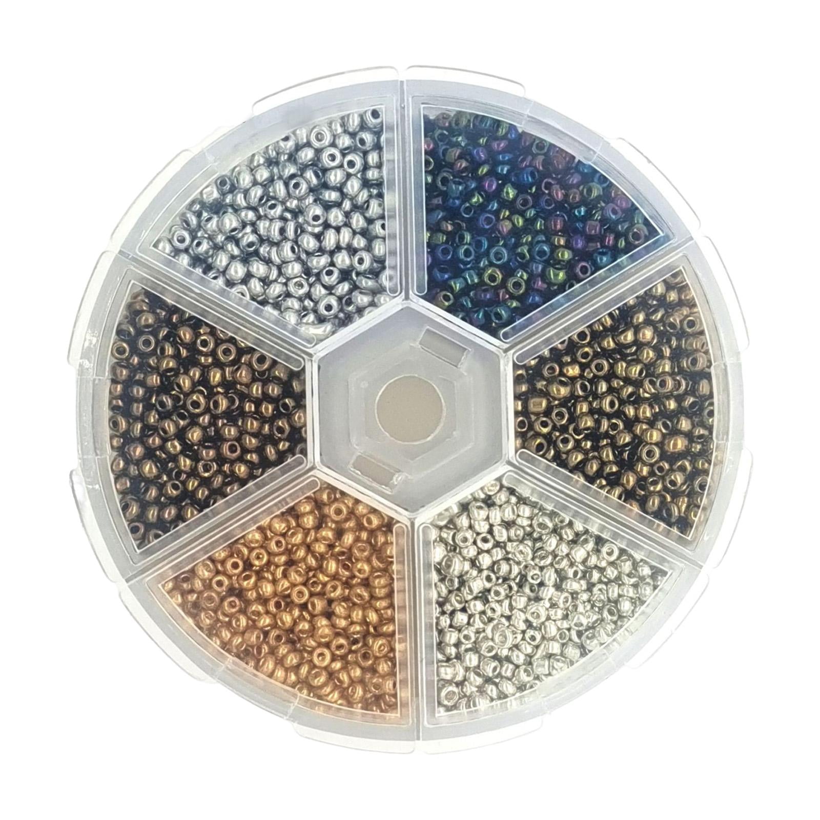 Pitycbo Acrylic Fly Tying Beads Slotted Beads DIY Jig Hook Ball Fishing ...