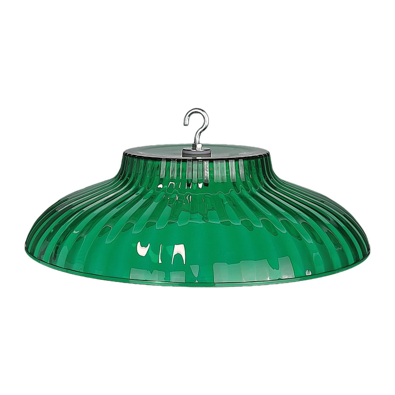 Pitycbo Bird Feeder Cover Clear Rain Dome for House Yard Patio Green ...