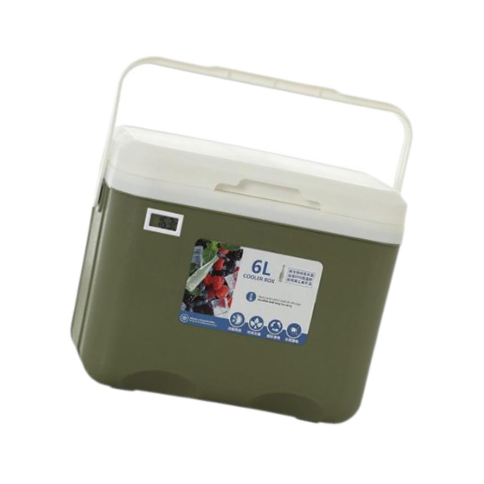 Pitycbo Box Ice Box Insulated Box Insulated Portable for Drink green ...