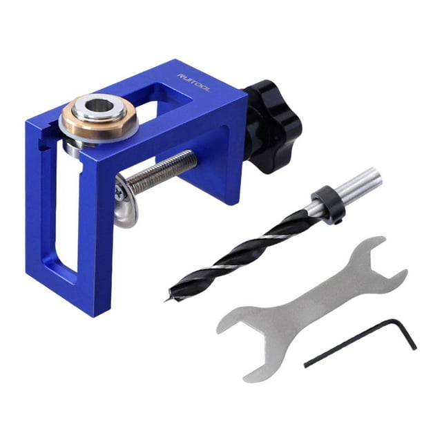 Pitycbo Cabinet Door Drilling Guide Locator Tool Punch Locator Drill ...