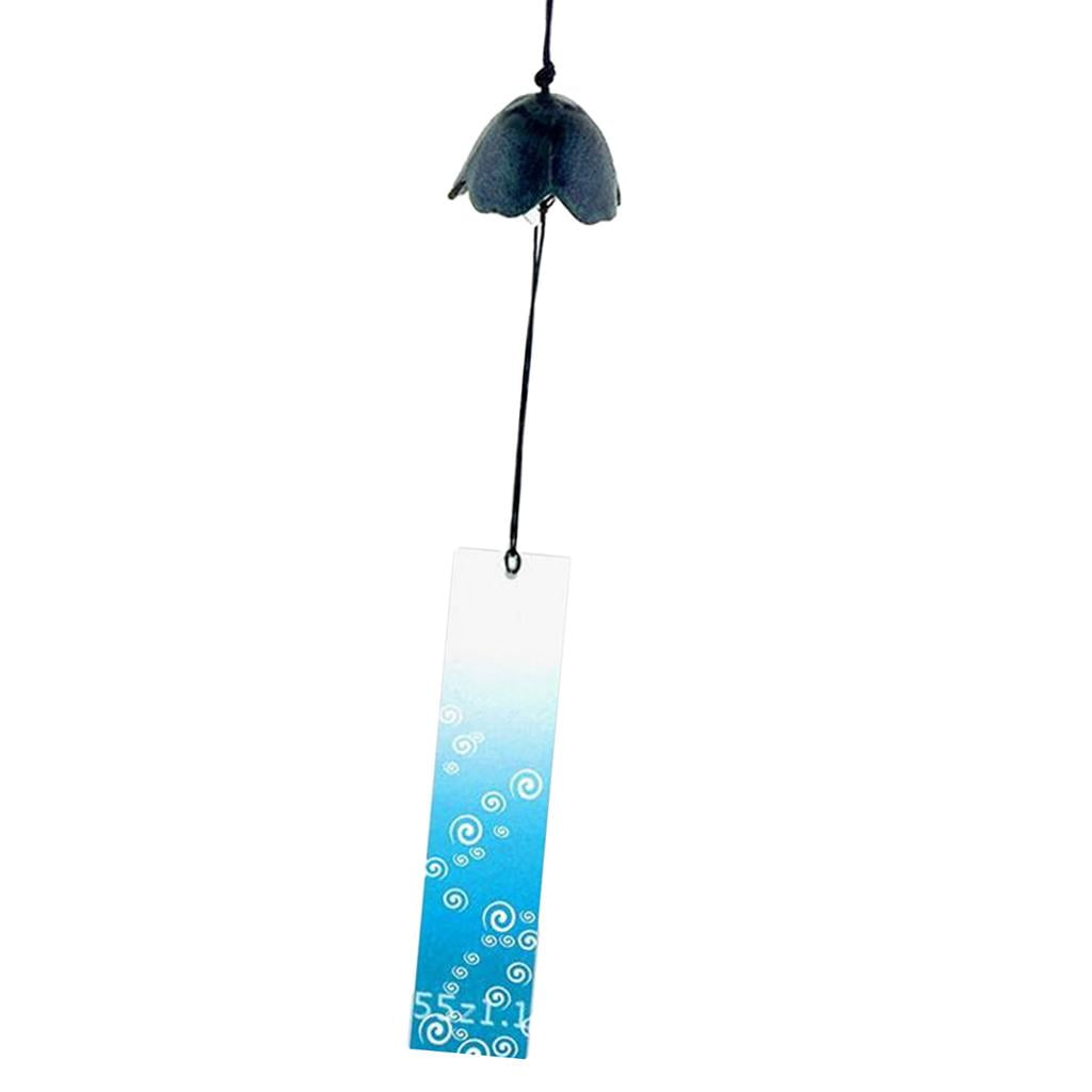 Pitycbo Creative Japanese Iron Wind-bell Temple Wind-chime Flower Shape ...